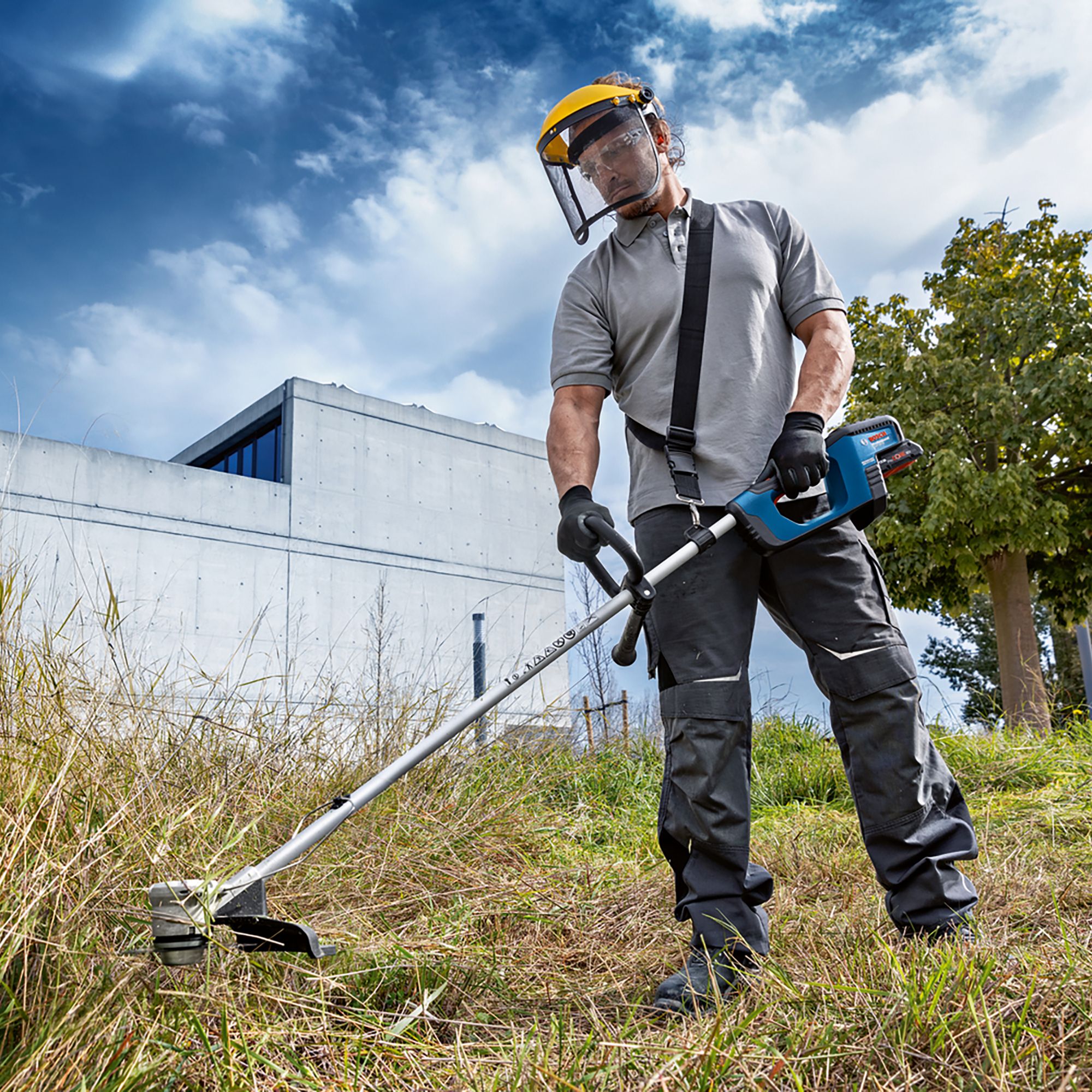 Bosch Professional GFR 18V-23 18V Cordless Brushcutter & line trimmer ...
