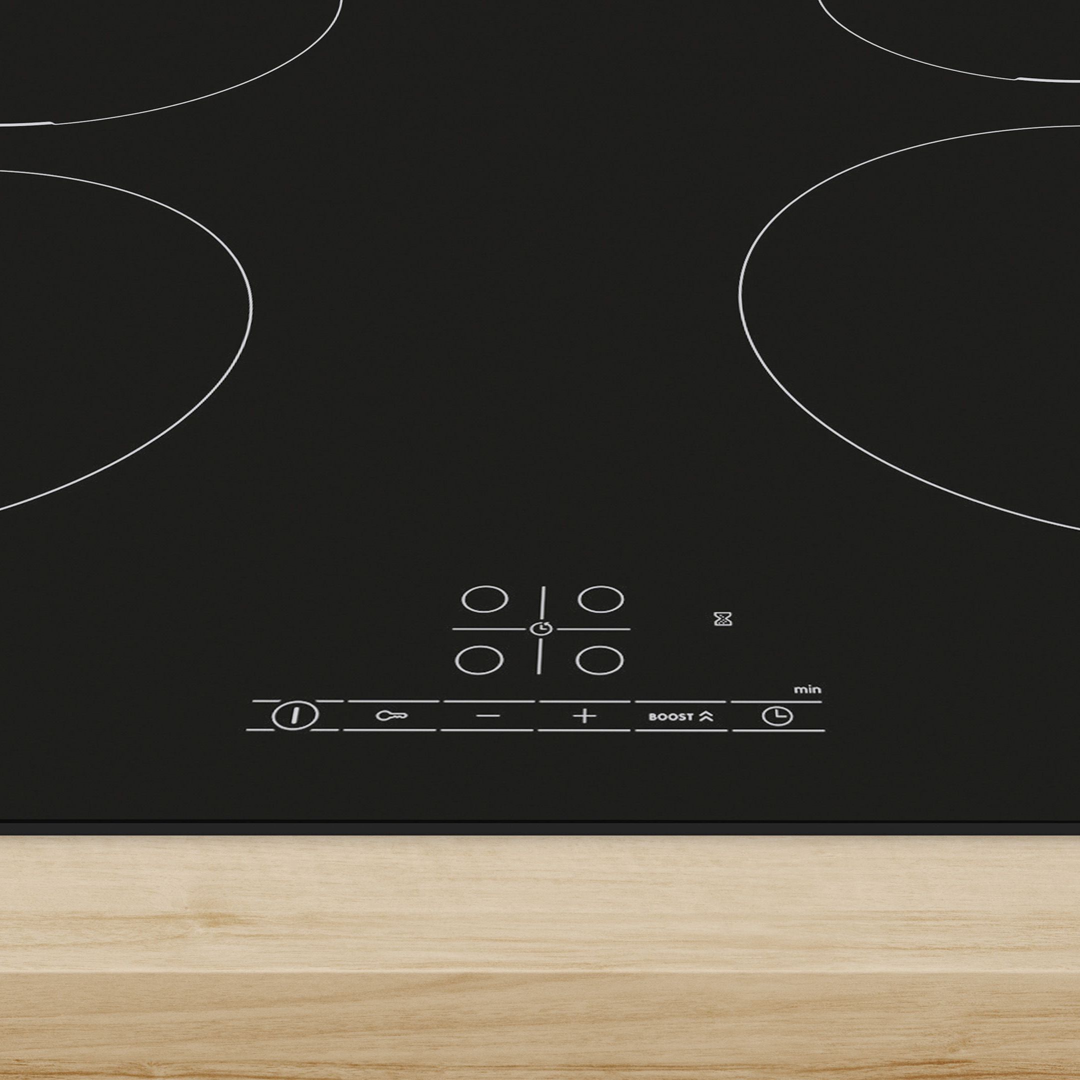 Bosch Series 4 PUE611BB5B 60cm Induction Hob - Black