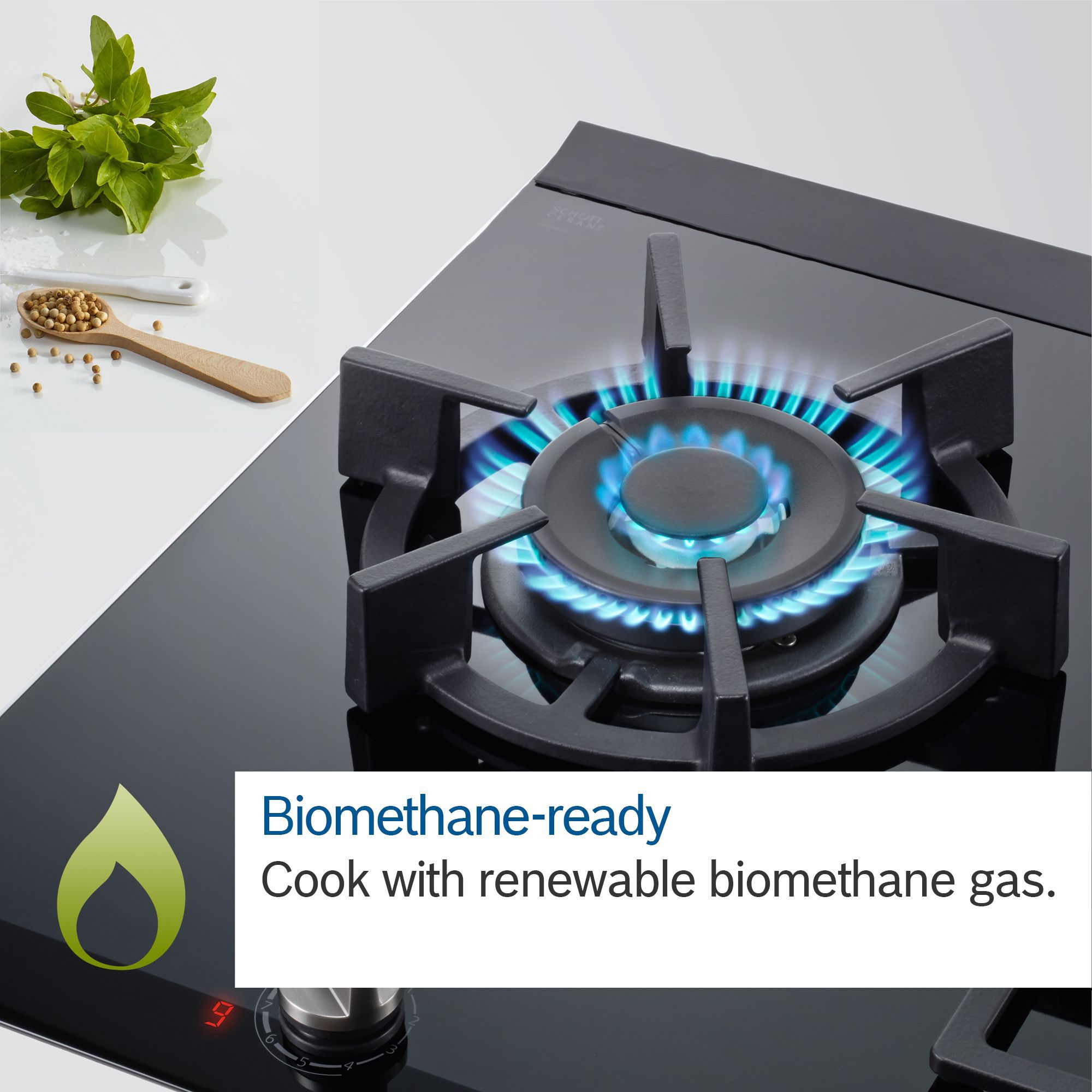 Bosch Series 6 PPP6A6I40 59cm Gas & electric Hob - Black