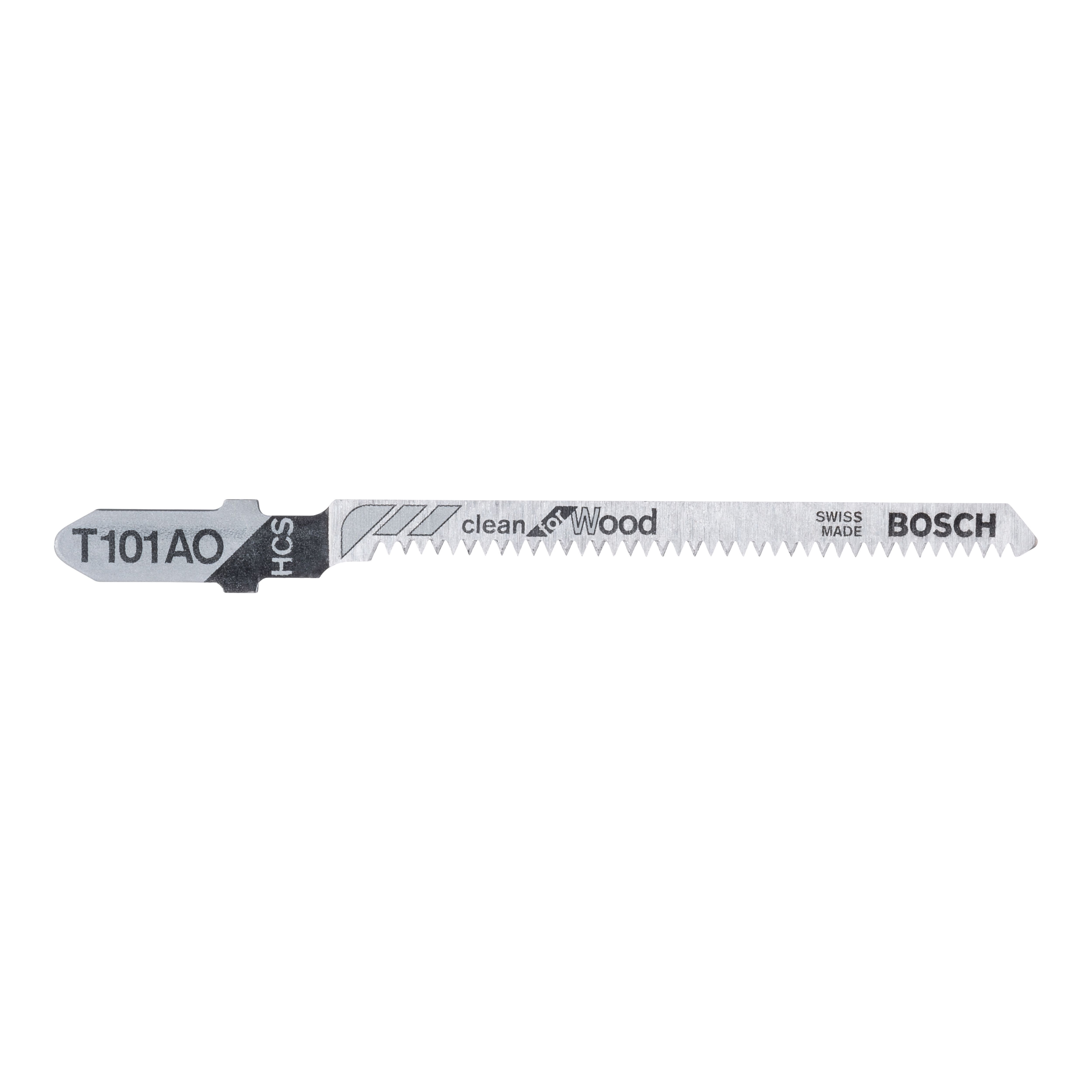 Bosch T-shank Jigsaw blade T101AO (L)83mm, Pack of 3 | DIY at B&Q