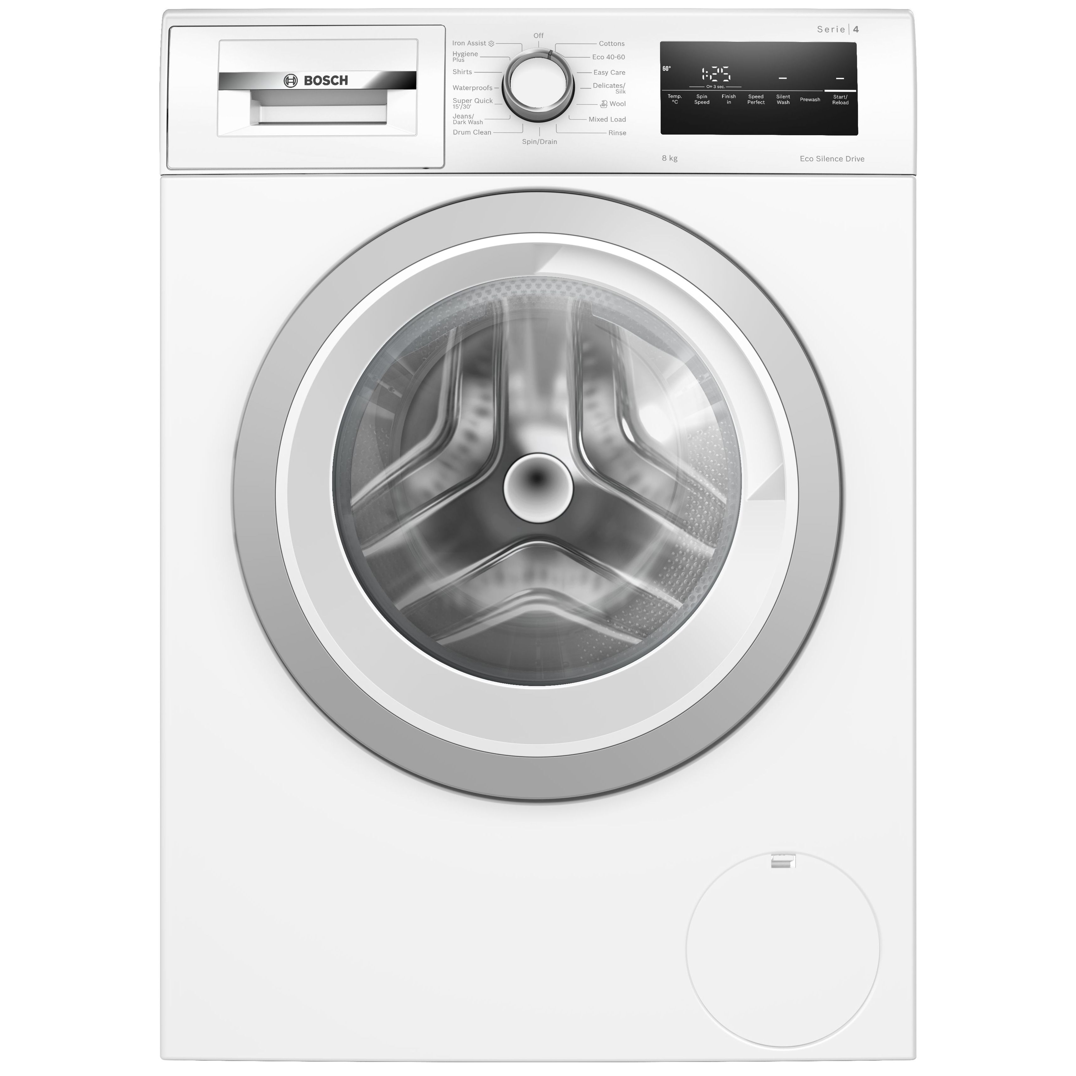 Bosch WAN28258GB 8kg Freestanding 1400rpm Washing machine - White