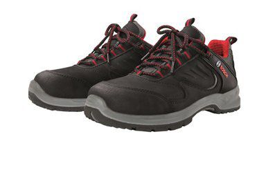 Bosch WRSH S1P Professional Red & black Safety shoes, Size 9