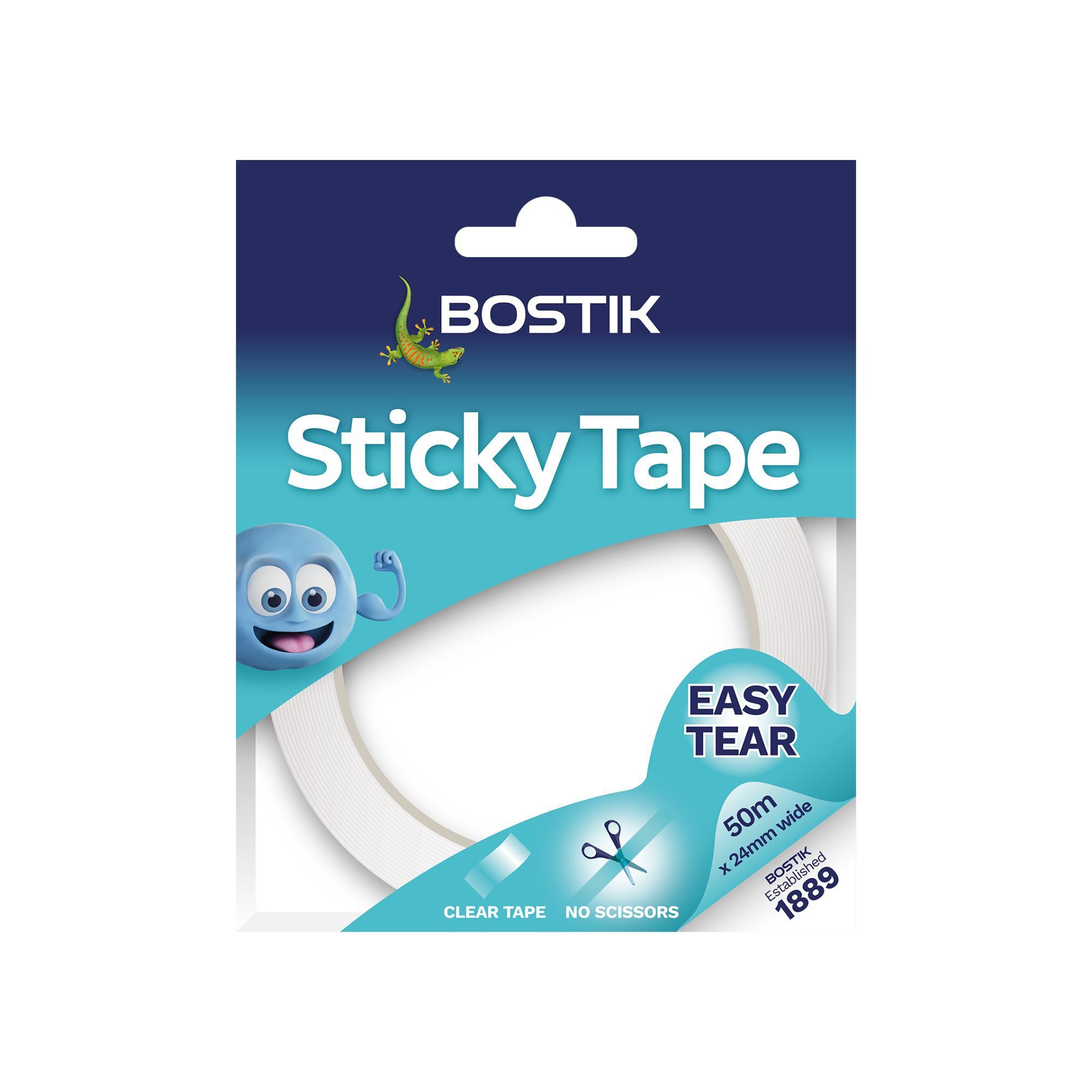 Bostik Clear Single-sided Tape (L)50m