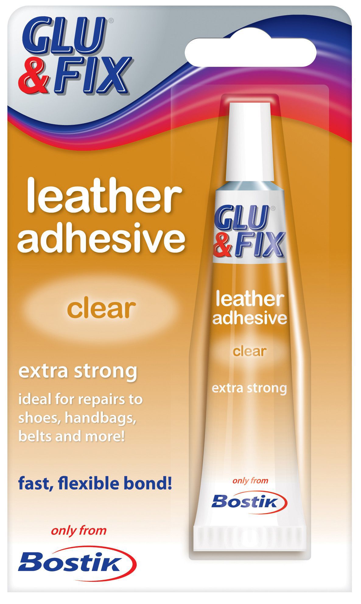 Bostik Glu & Fix Leather adhesive 20ml | DIY at B&Q