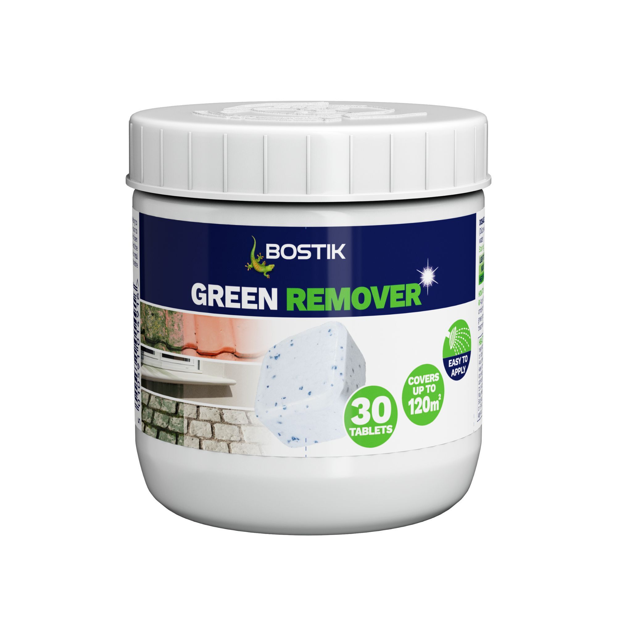 Bostik Green Remover Exterior Tablet Fungicidal wash, Tub