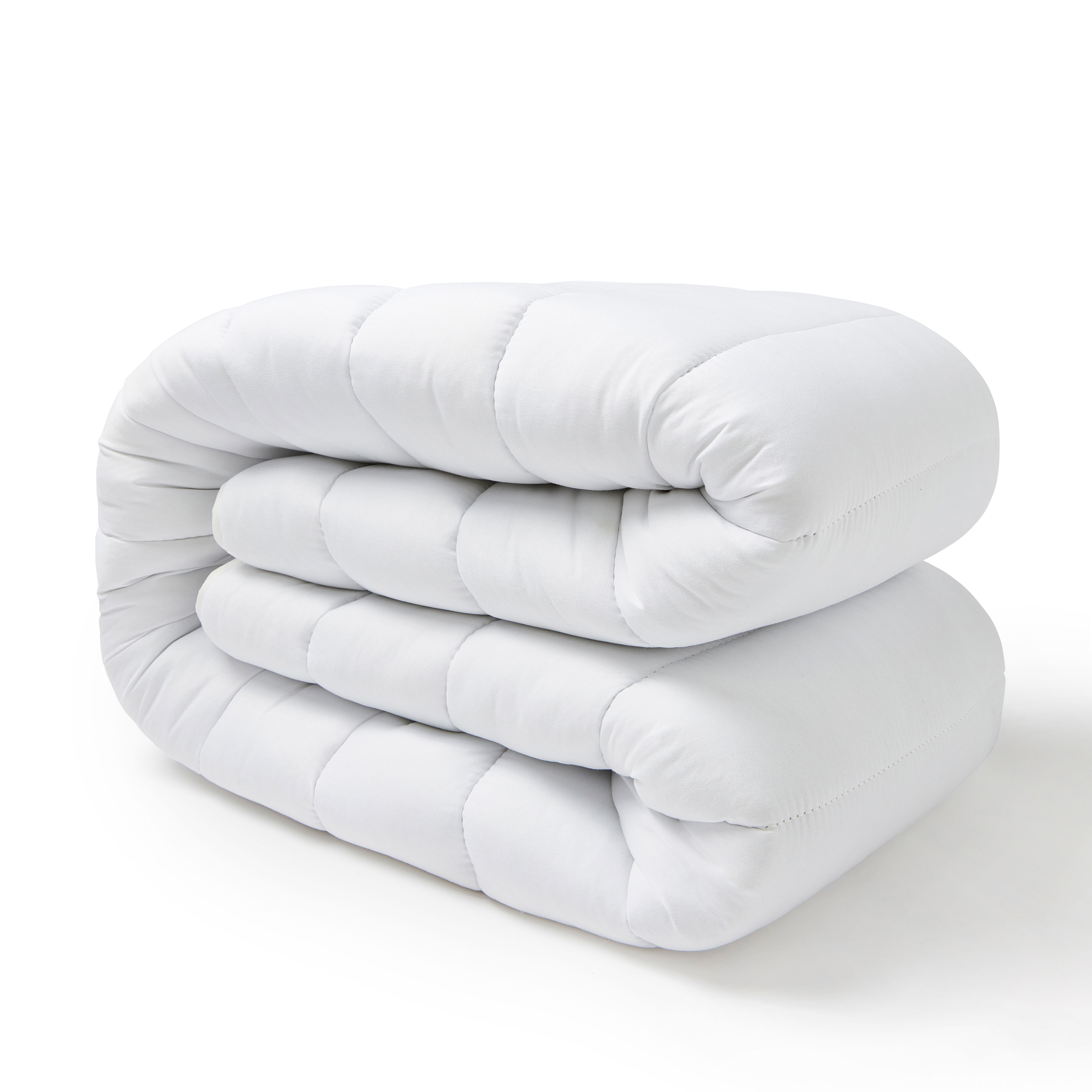 Bounceback White Single Mattress topper