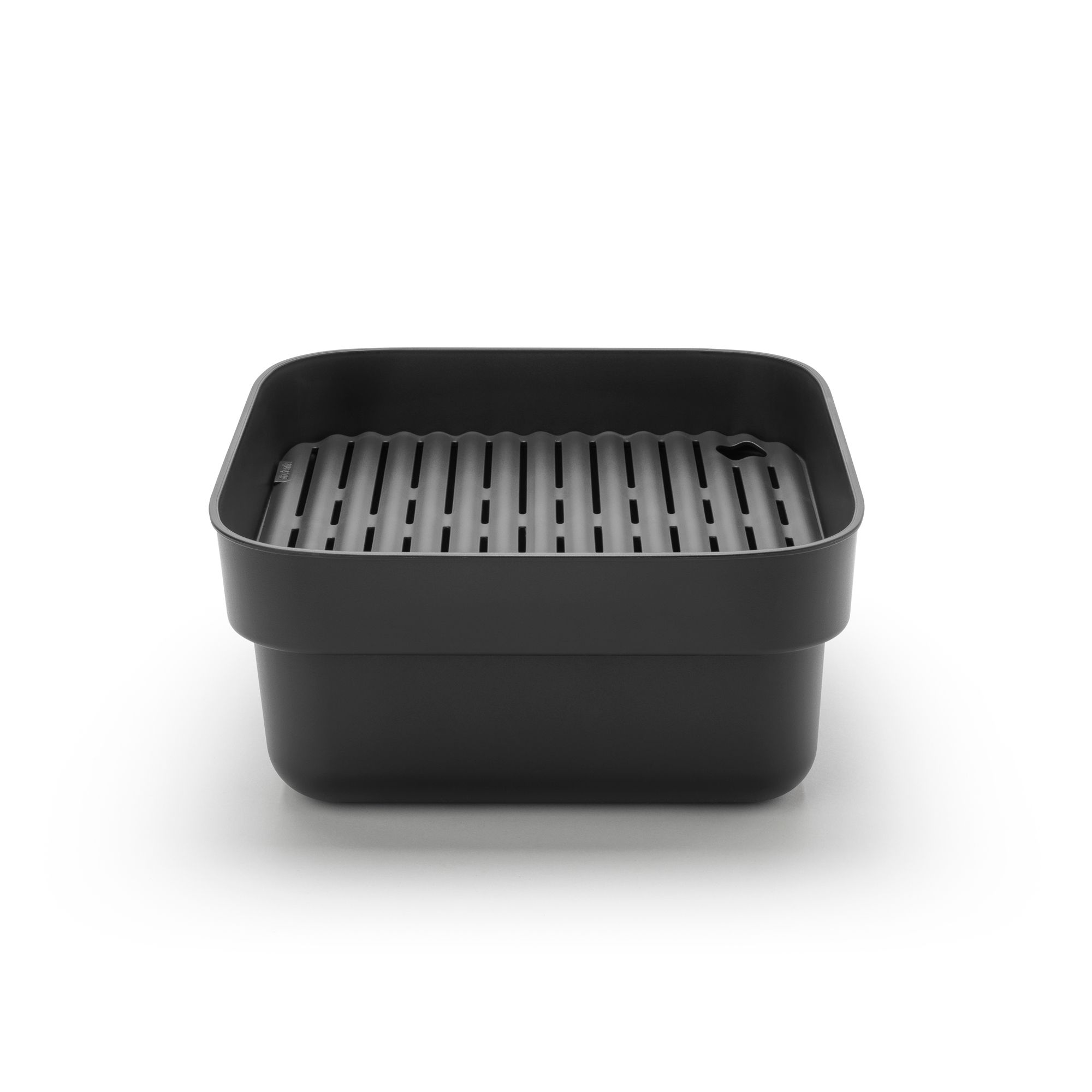 Brabantia Sinkside Dark Grey Square Washing up bowl | DIY at B&Q