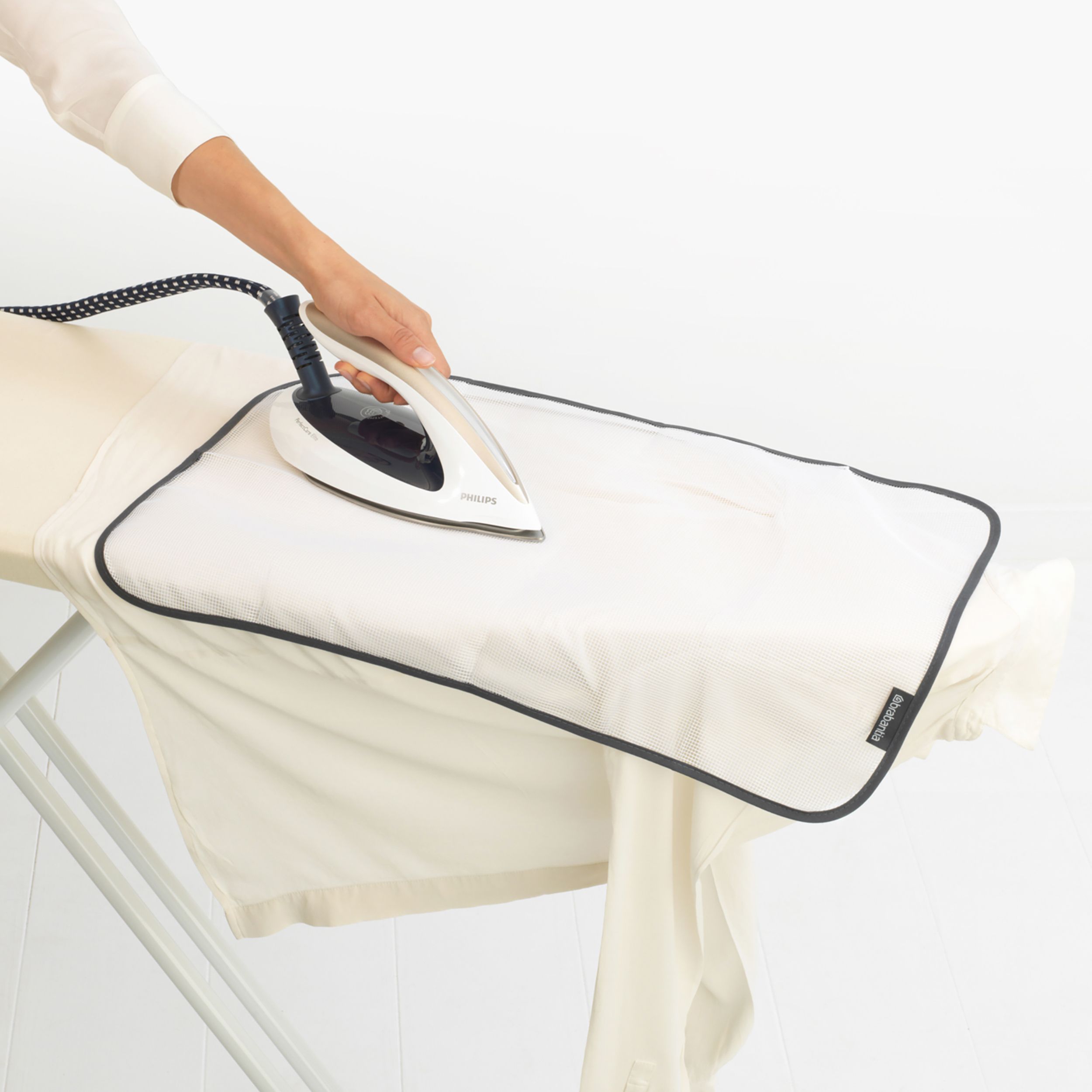 Brabantia White Protective ironing cloth (L)39.5cm (W)39.5cm