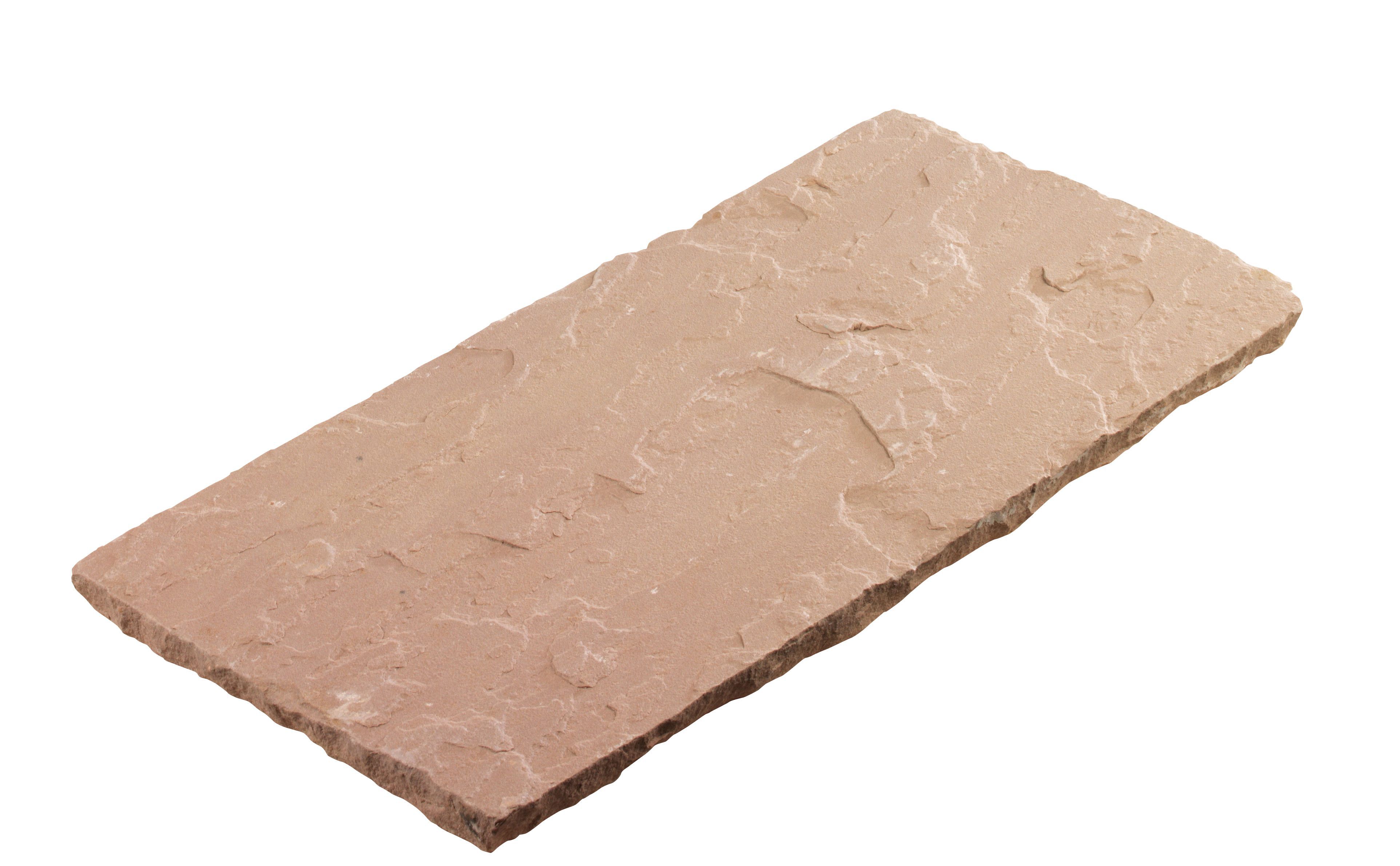 Bradstone Natural sandstone Modac brown Sandstone Paving set, 15.3m² (L ...