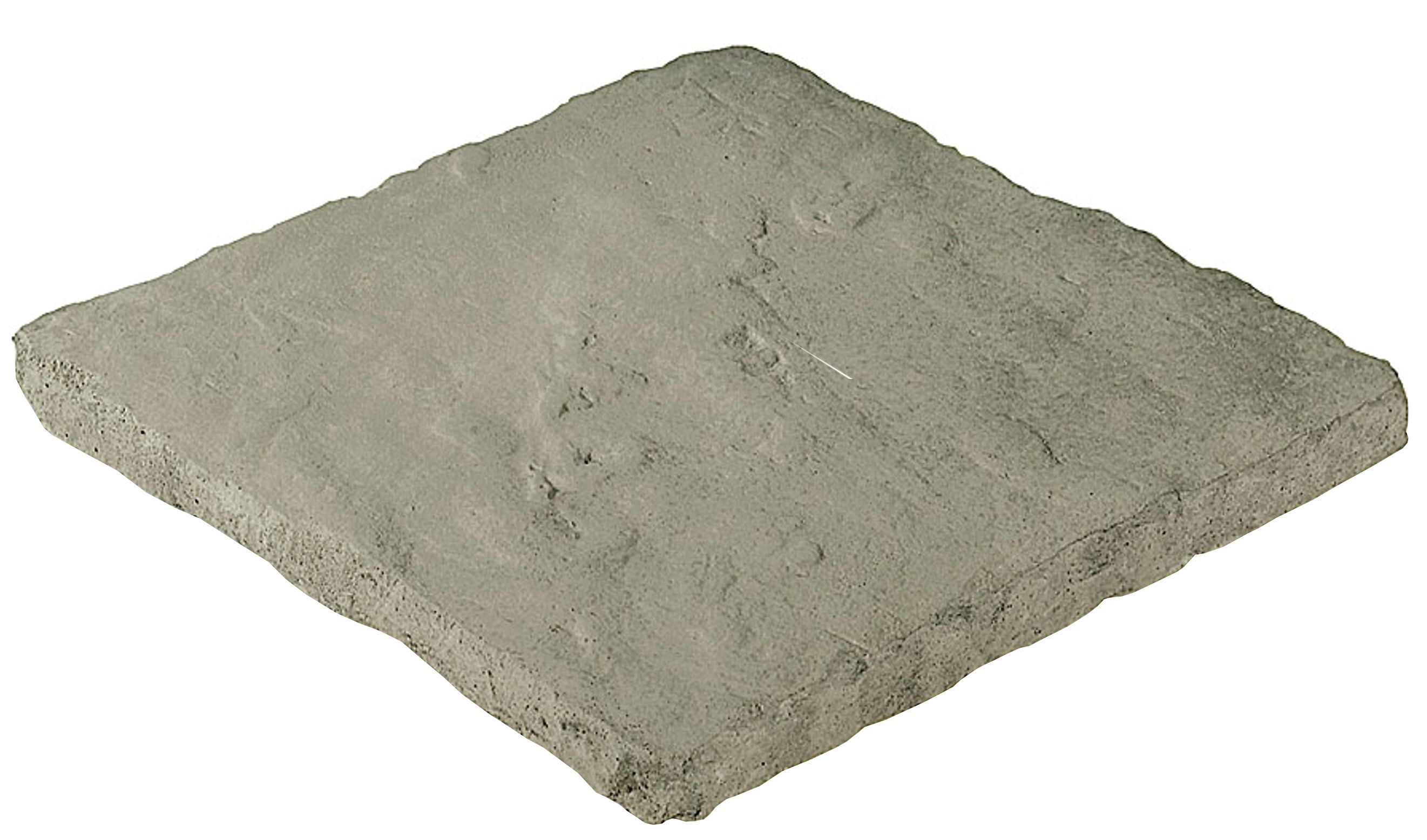 Bradstone Old town Grey green Reconstituted stone Paving slab (L)100mm ...