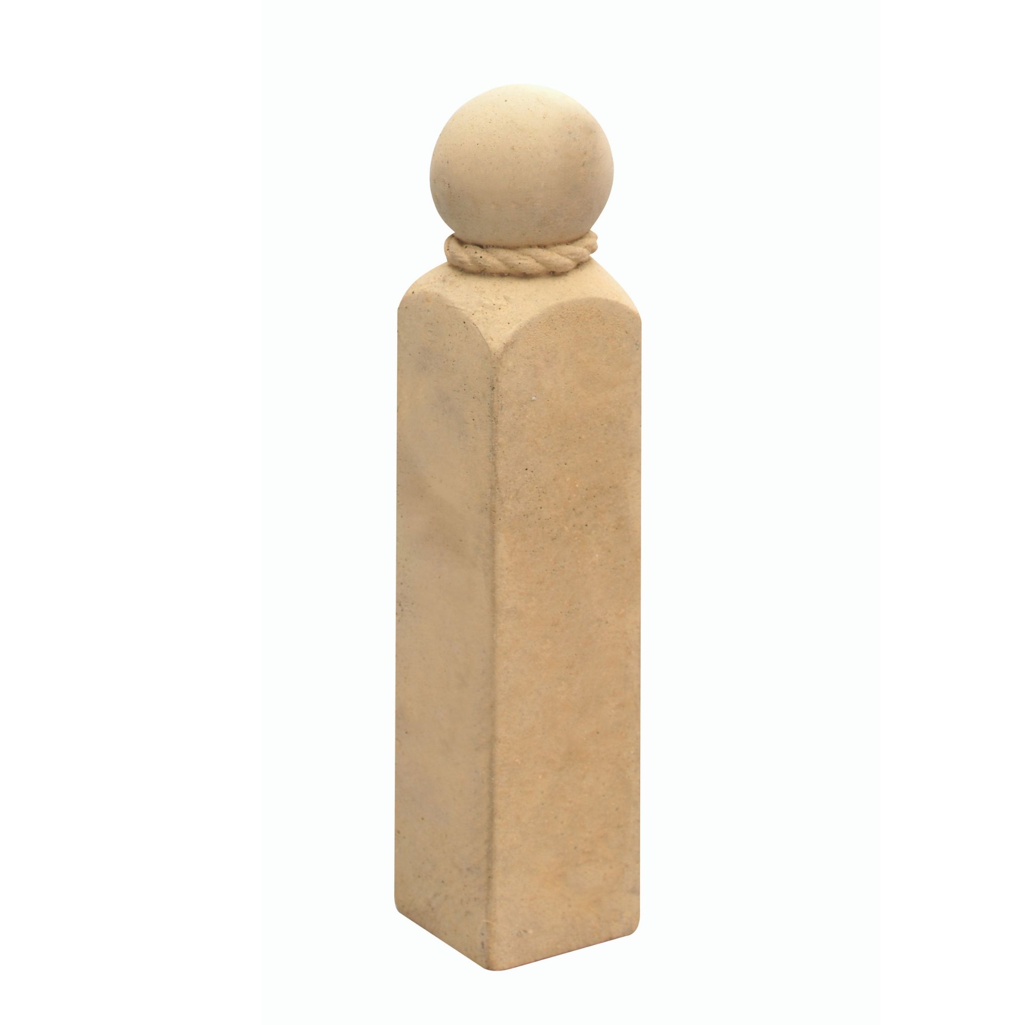 Bradstone Rustic rope top Cotswold Paving edging corner (H)250mm (T ...