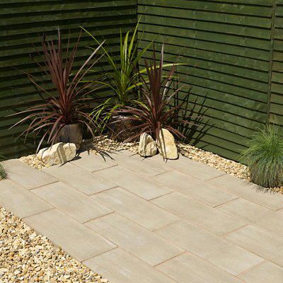 Bradstone Timber plank Paving edging (H)250mm (T)40mm