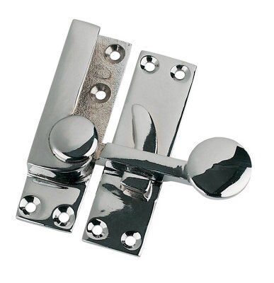 Brass Chrome effect Window fastener