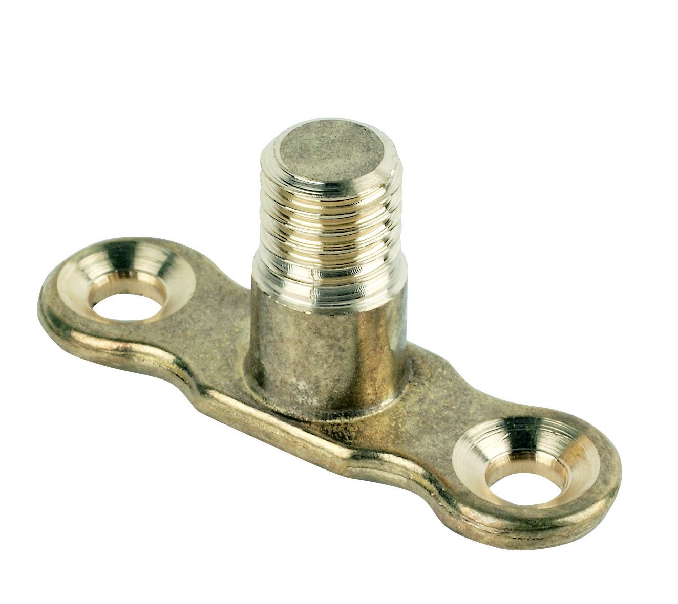 Buy Brass Male Munsen ring backplate, Pack of 10 | DIY at B&Q