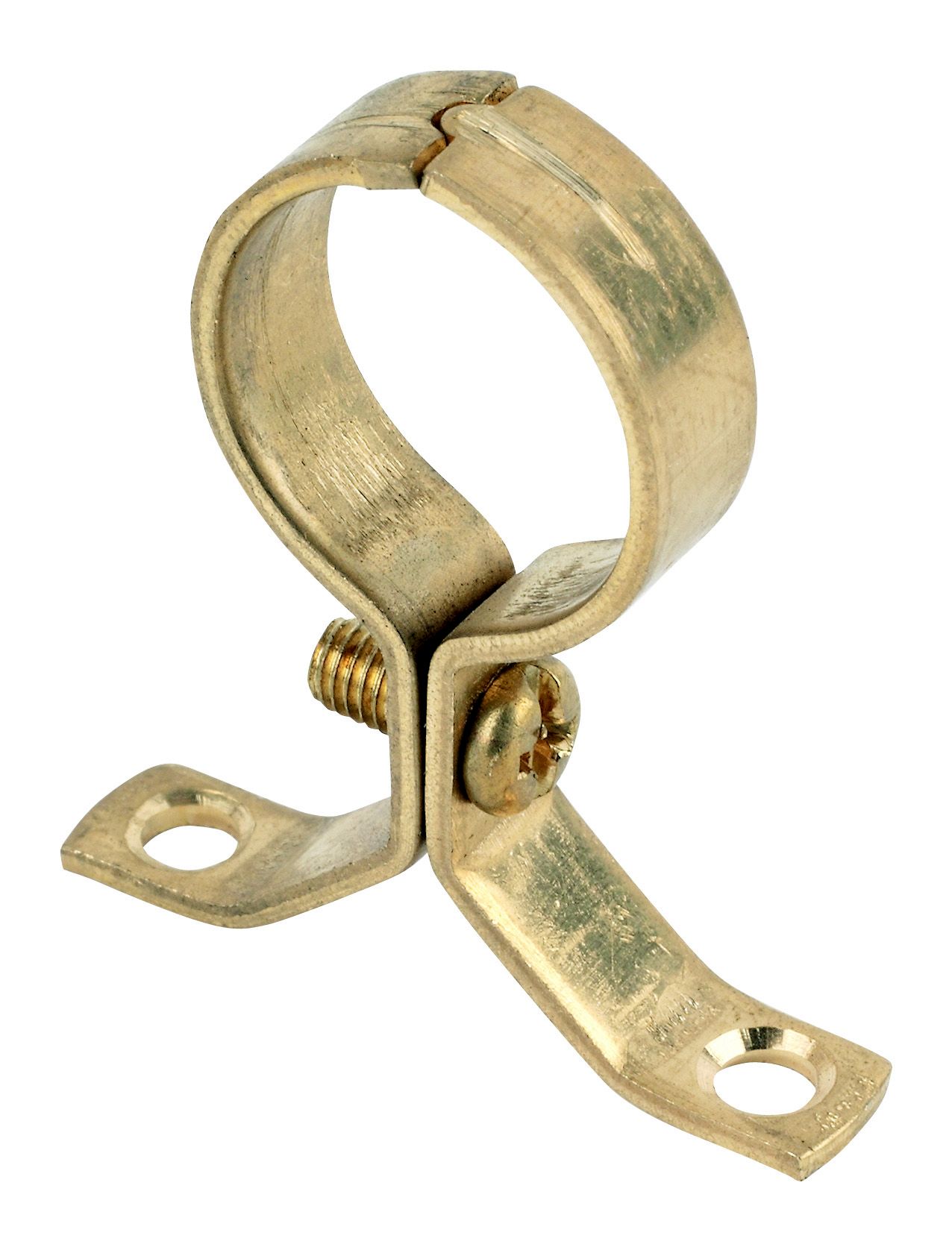 Brass Pipe clip SOPB22-S (Dia)22mm, Pack of 5 | DIY at B&Q