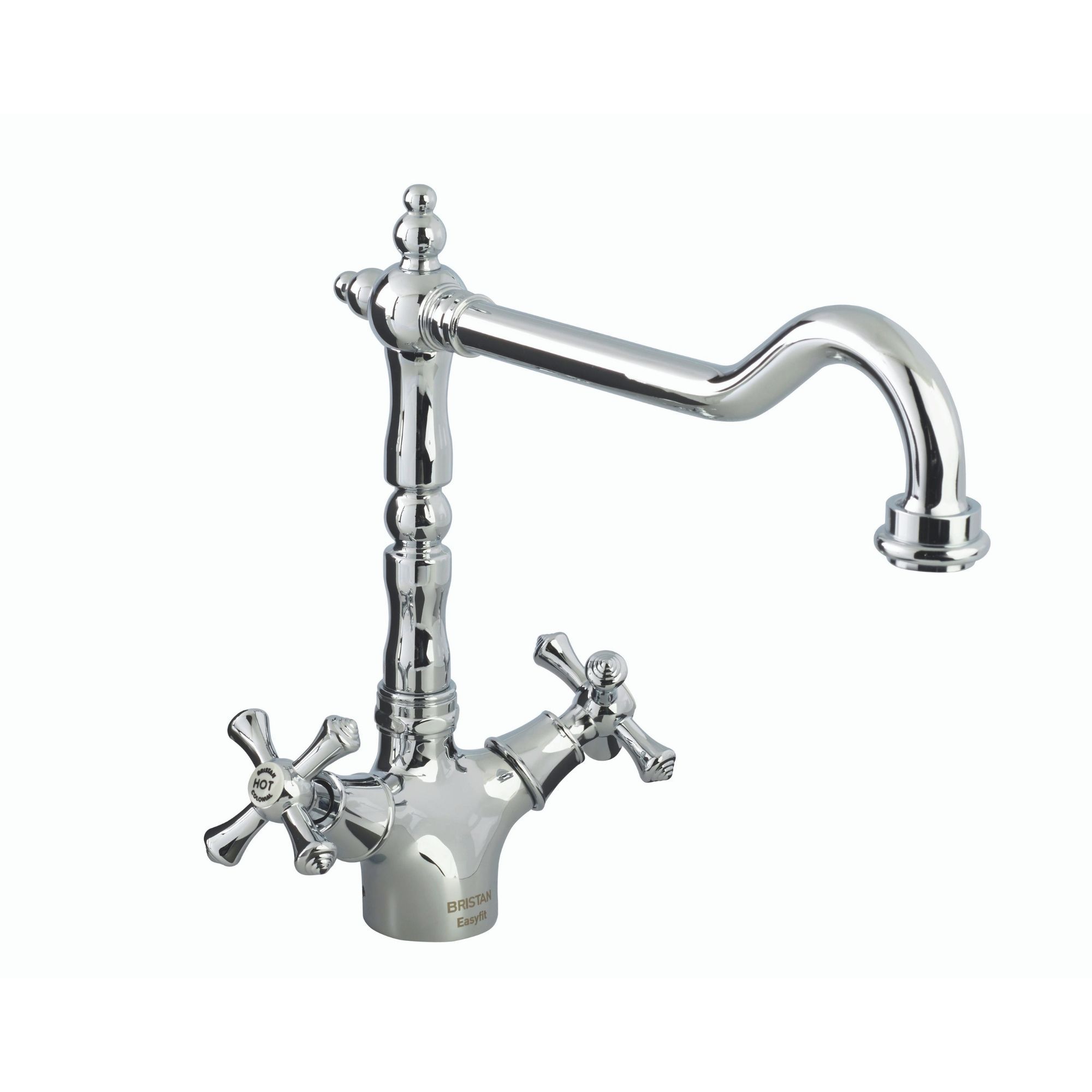 Bristan Colonial Chrome effect Kitchen Mixer Tap | DIY at B&Q