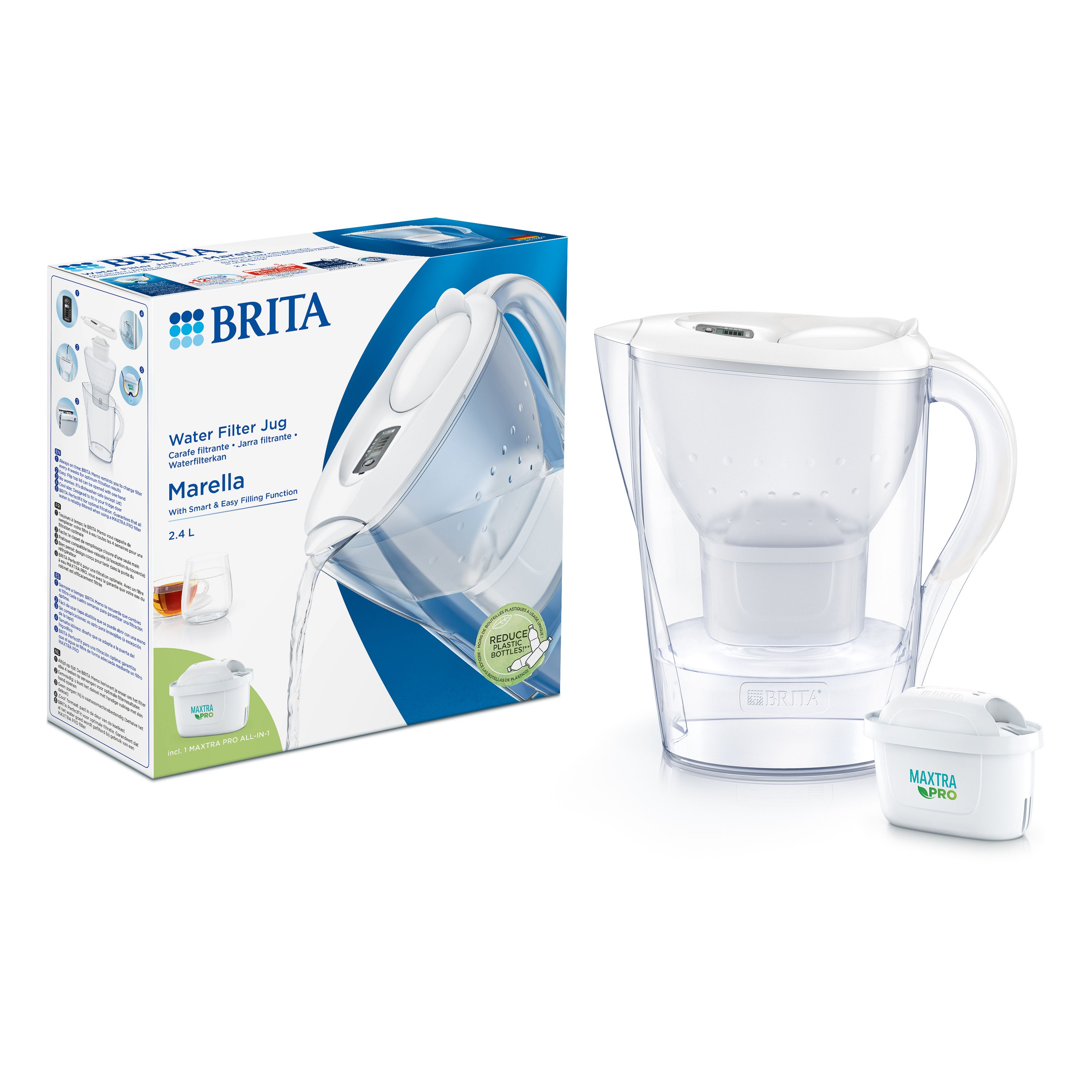 Brita Marella 2.4L Water filter jug