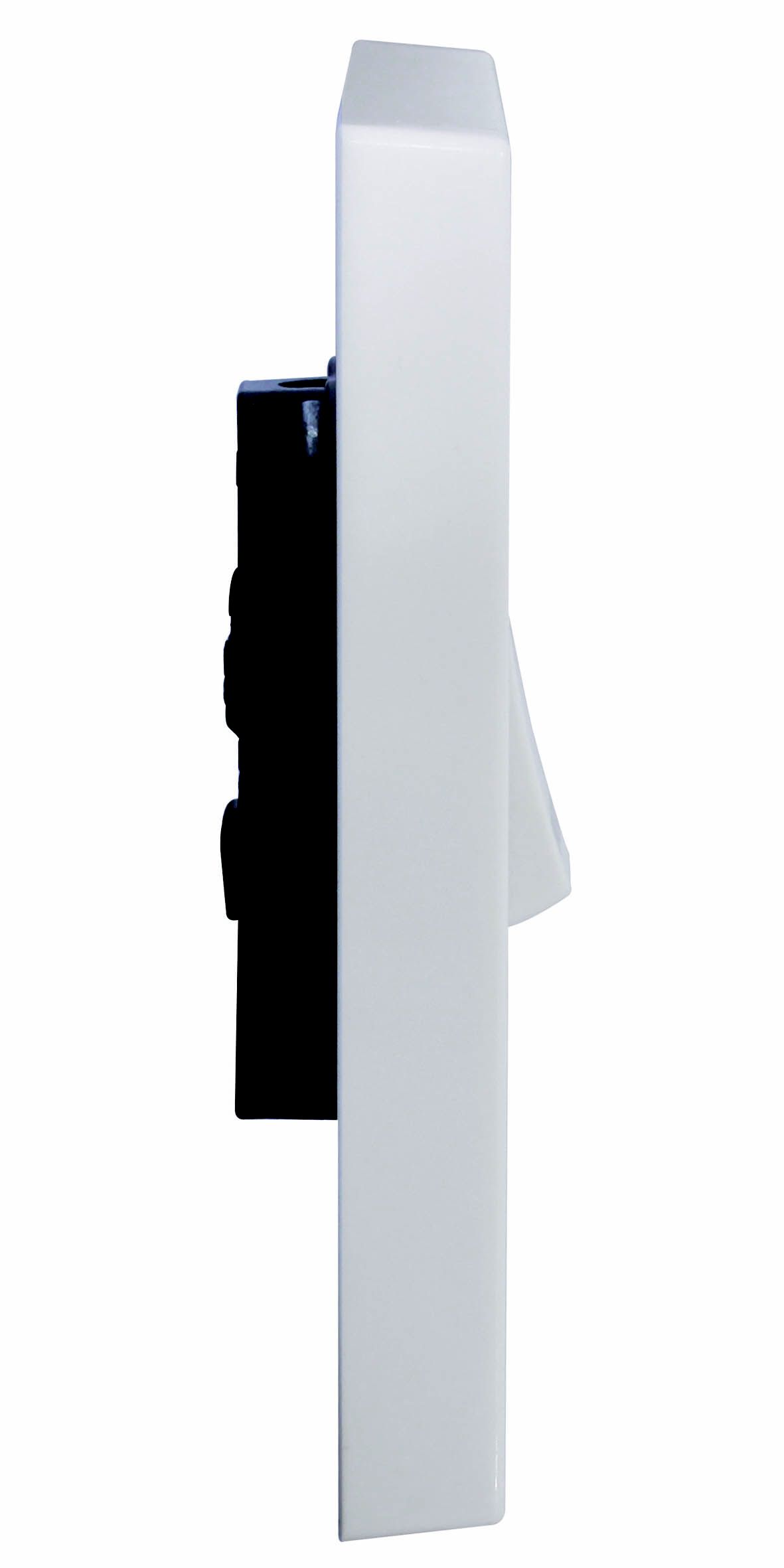 British General 10A Raised square Control switch White Without indicator