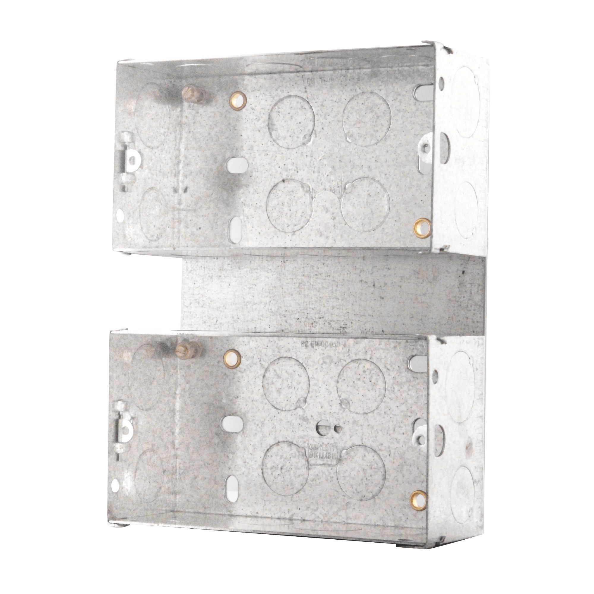 British General Double Mounting box