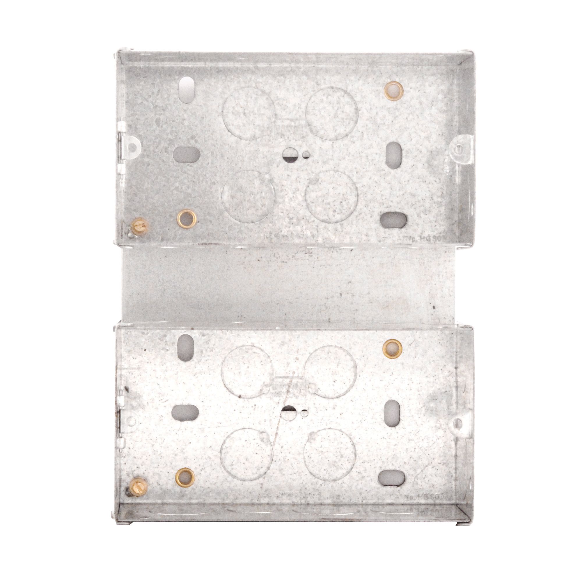 British General Double Mounting box