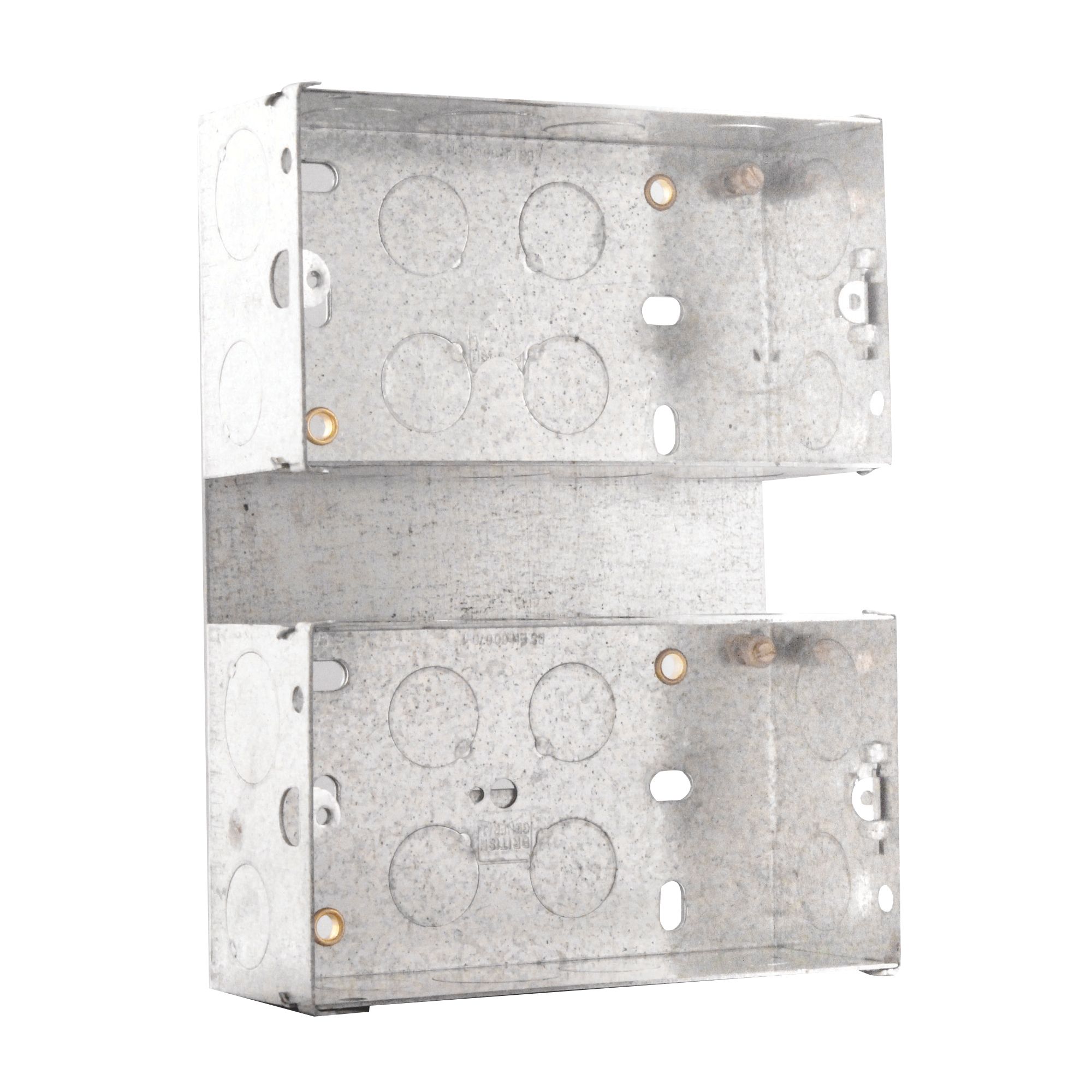 British General Double Mounting box