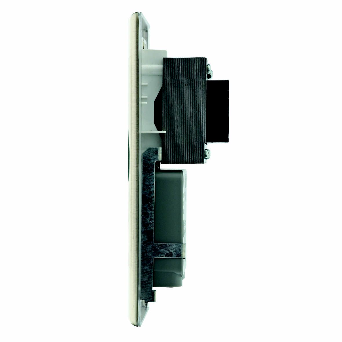 BRITISH GENERAL NBI20B RAISED SLIM SHAVER SOCKET 230V IRIDIUM EFFECT