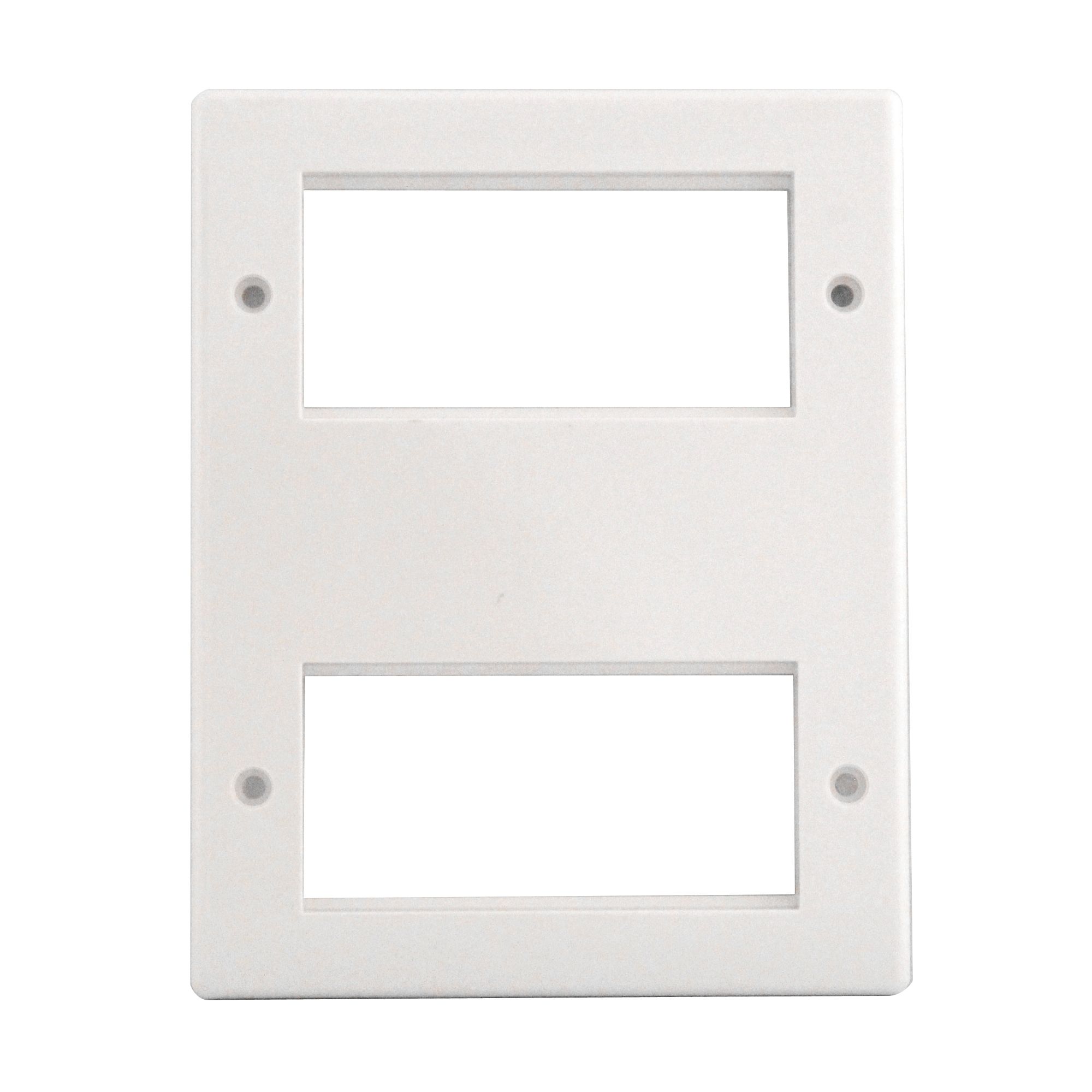 British General White Modular front plate