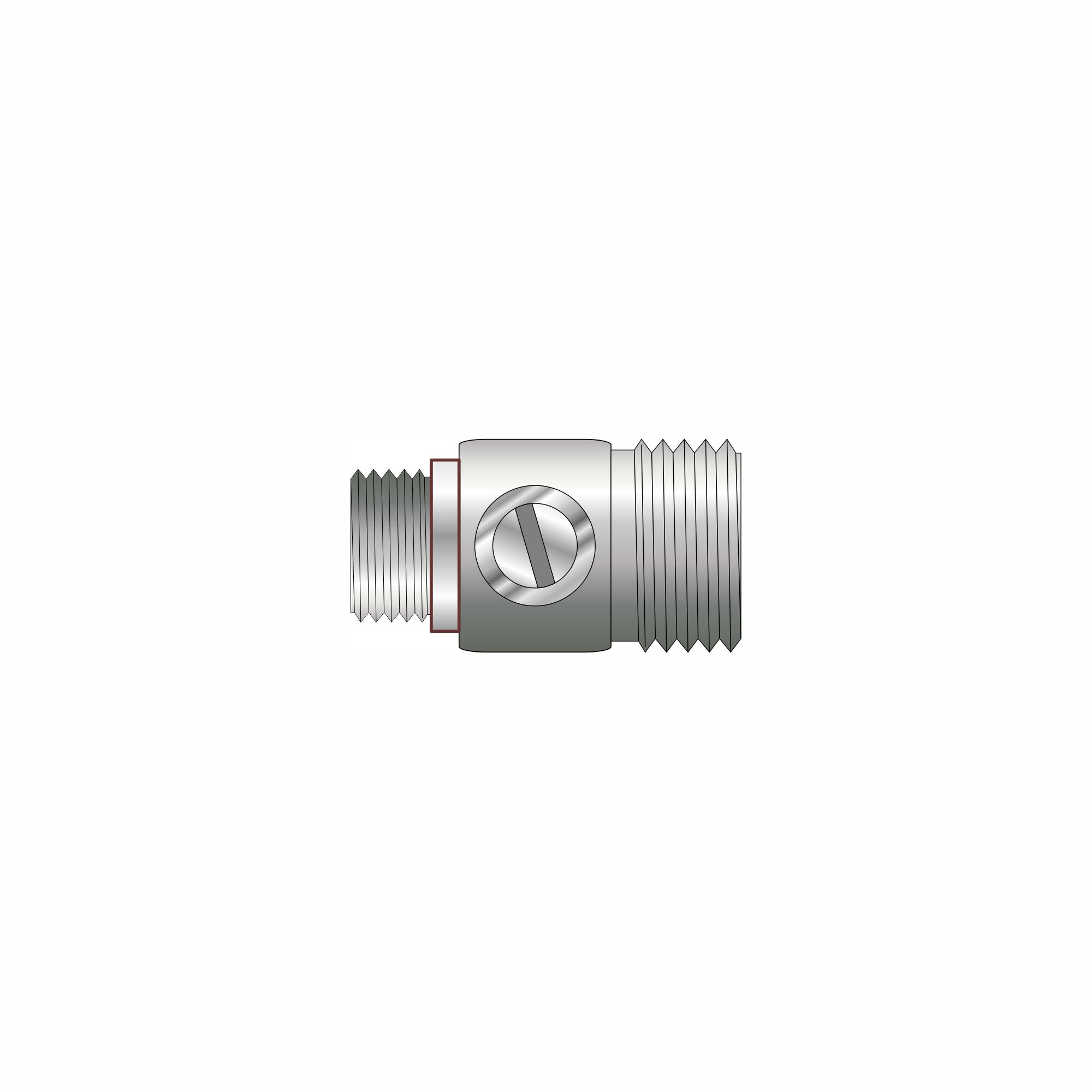 British standard pipe parallel (BSPP) male Ball Valve EP3434MMBV (Dia)¾" ¾"