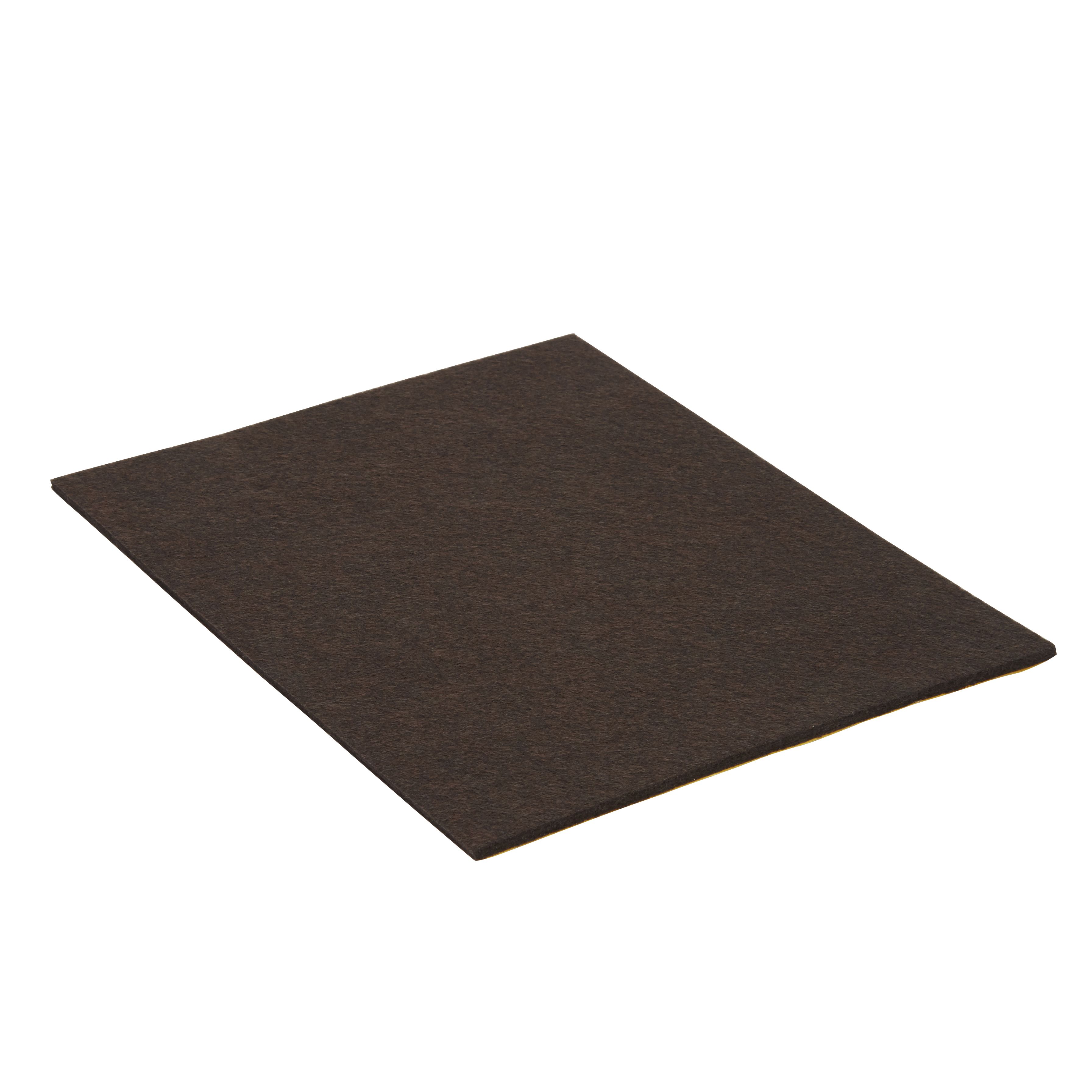 Brown Felt Protection pad (L)215mm (W)170mm