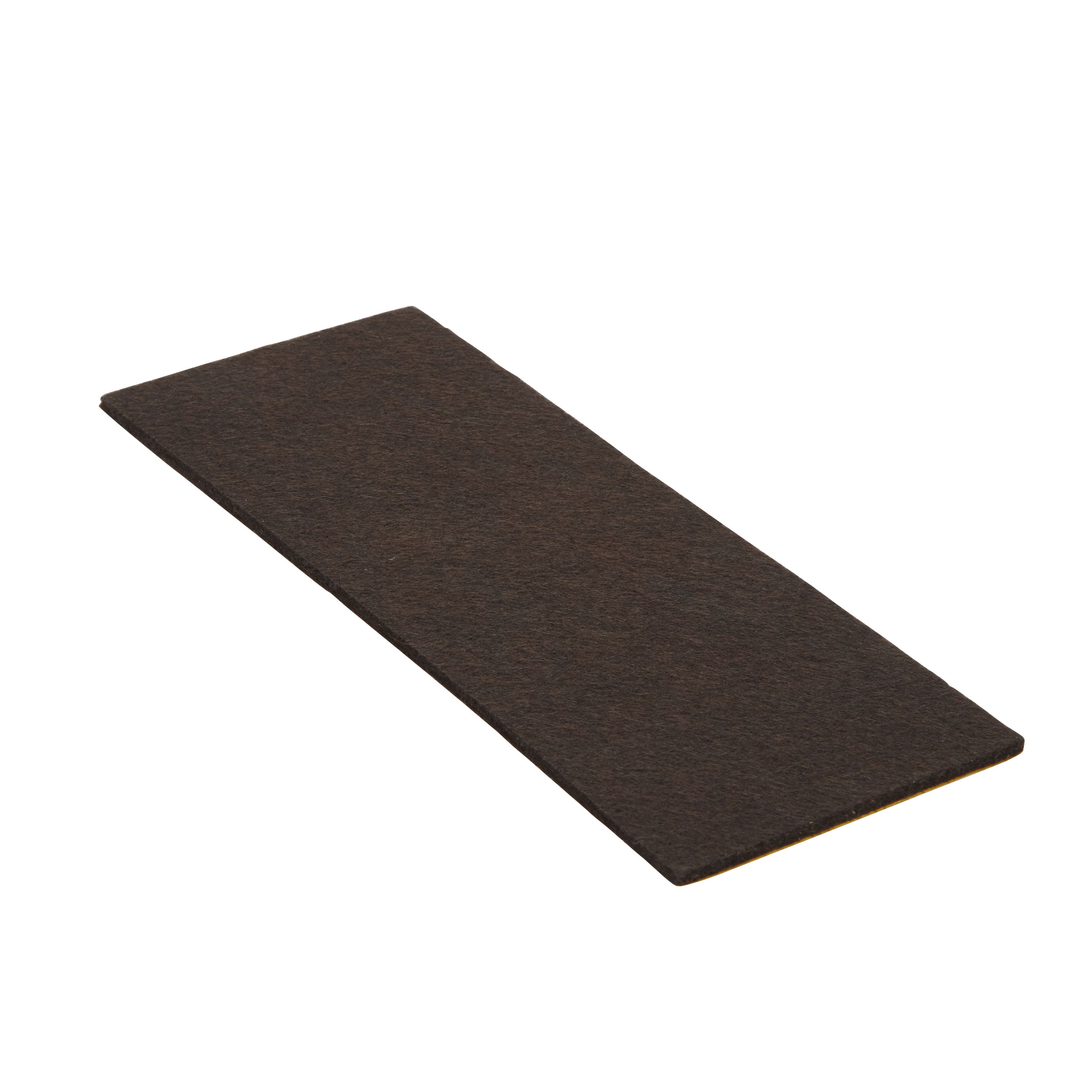 Brown Felt Protection pad (L)215mm (W)80mm | DIY at B&Q