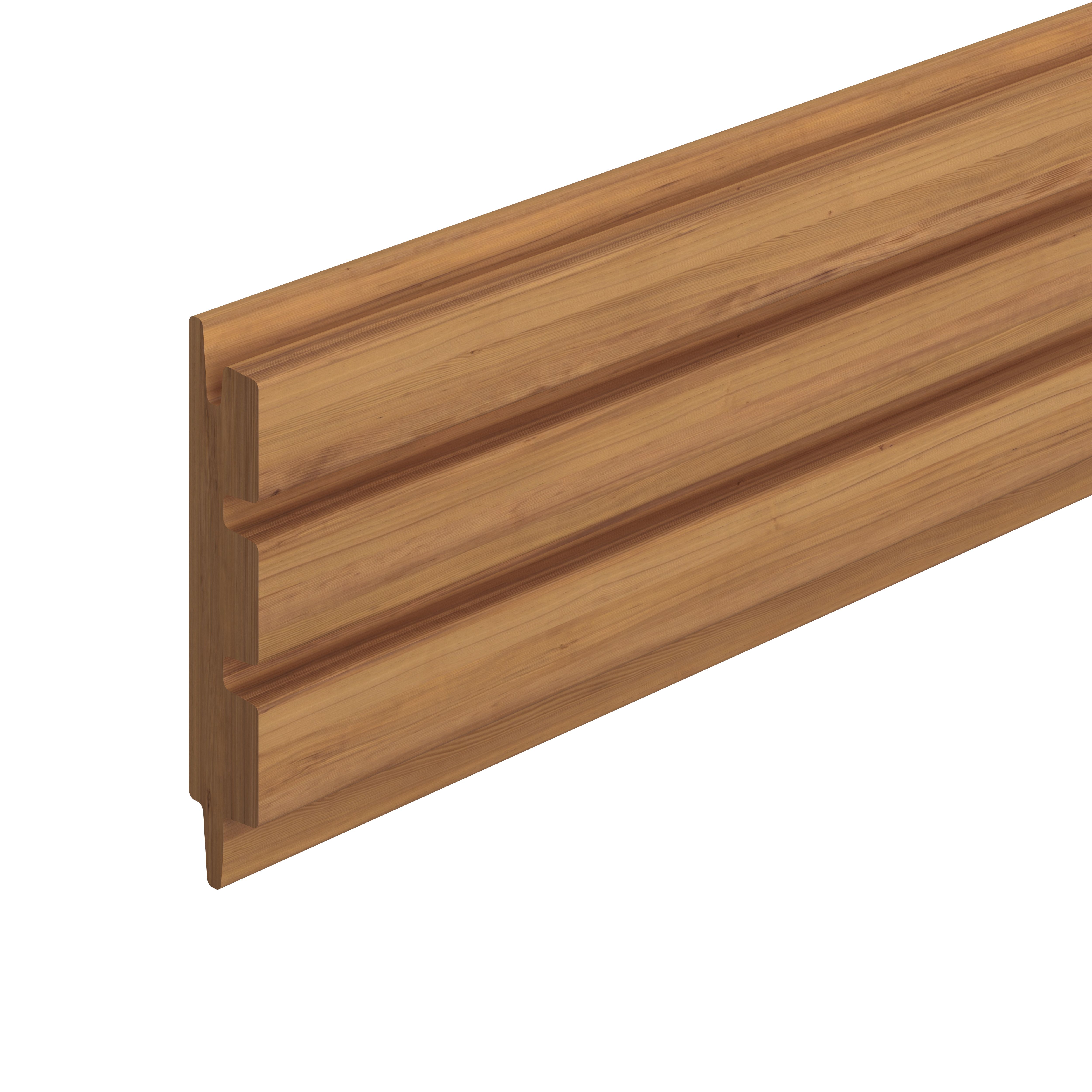 Brown Softwood Tongue & groove Cladding (L)3.6m (W)140mm (T)27.5mm