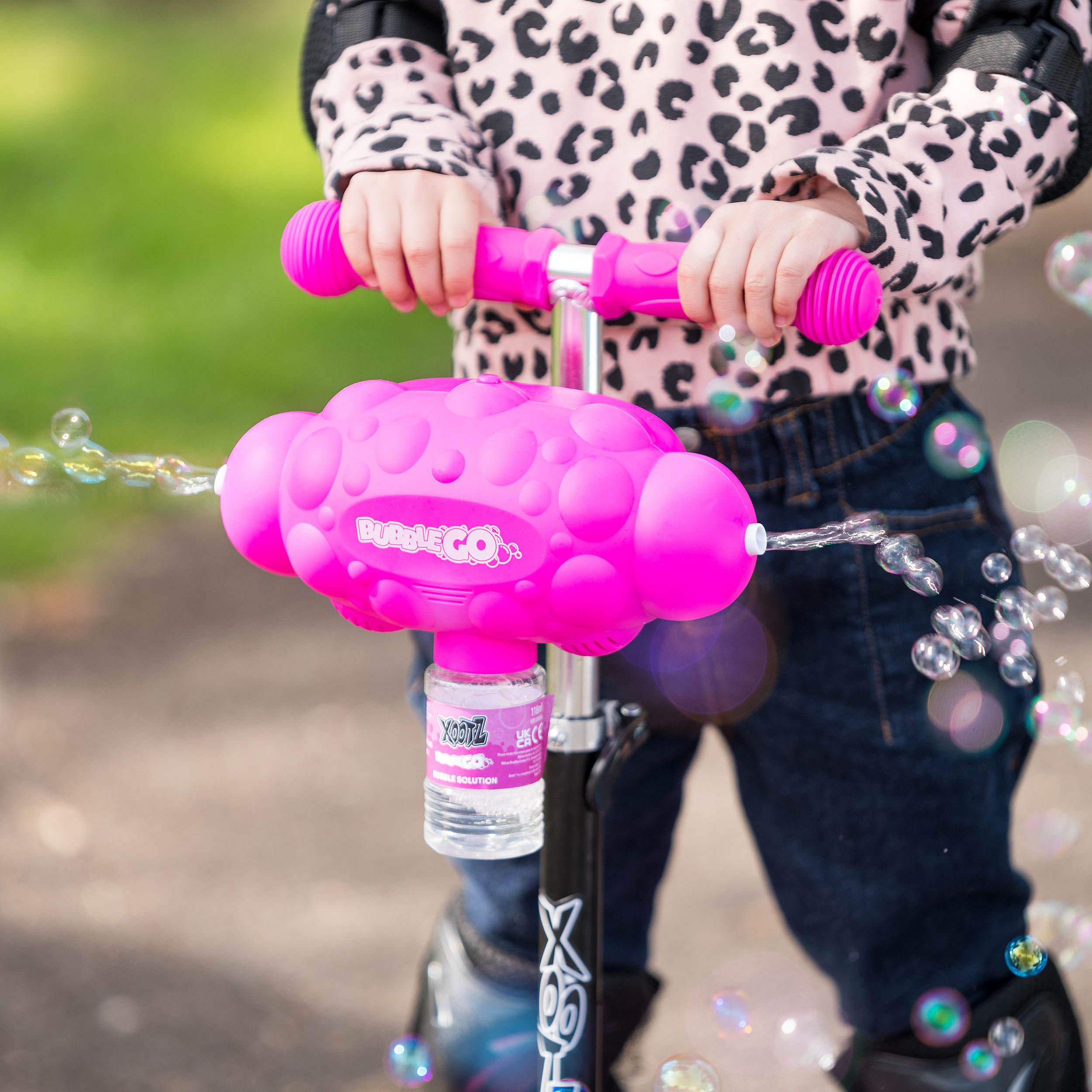 Bubble go Pink Kick scooter