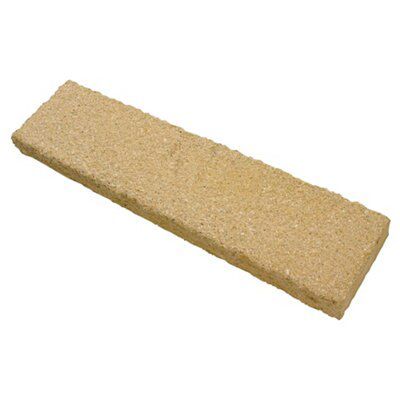 Buff Textured Coping stone, (L)580mm (W)136mm | DIY at B&Q