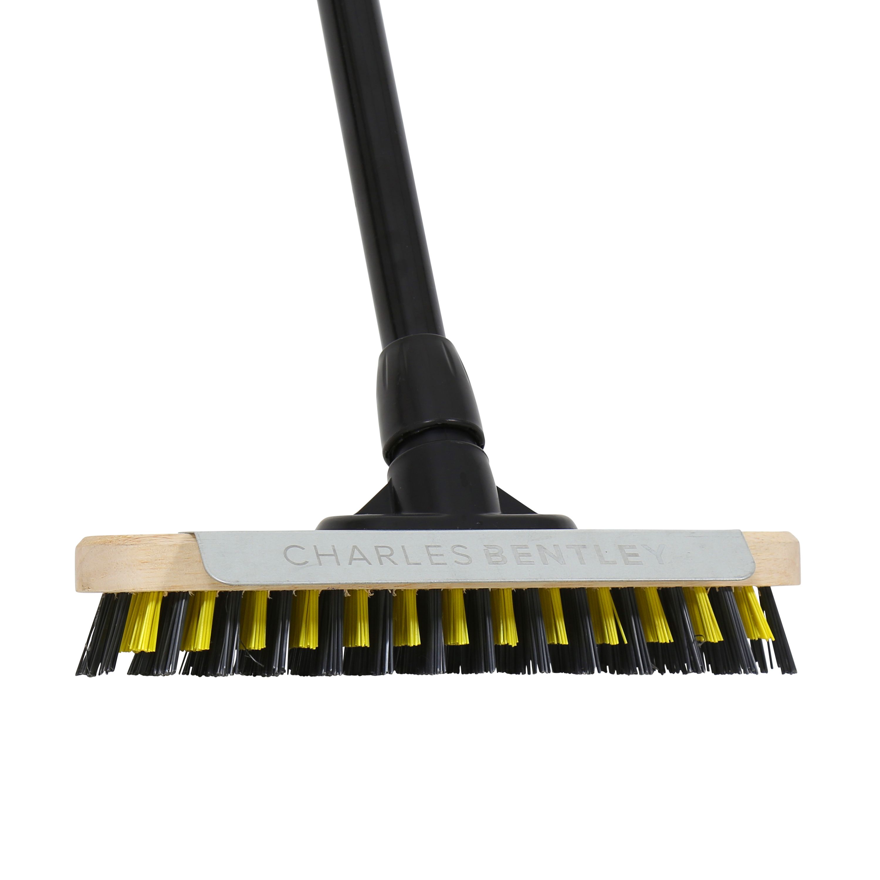 Bulldozer Straight Stiff Polyethylene Outdoor Floor Scrub & scraper, (W ...