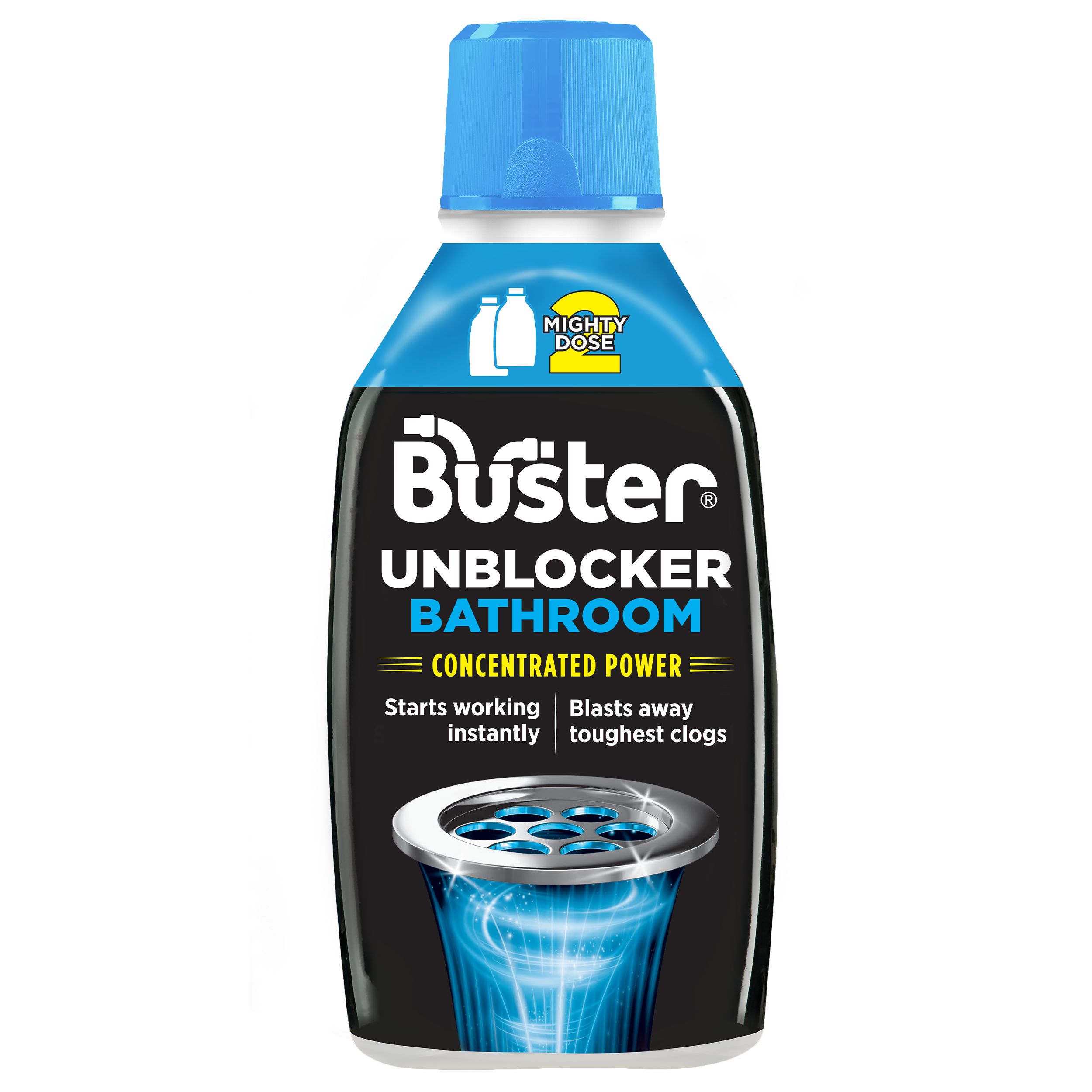 Buster Bathroom Characteristic Odour Concentrated Power Plughole ...