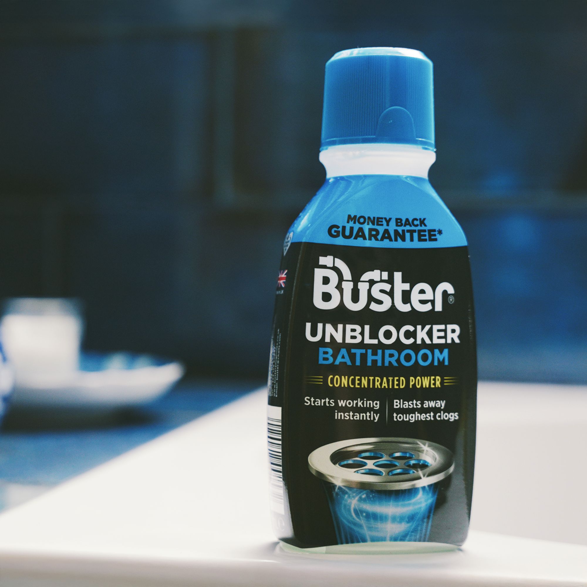 Buster Bathroom Characteristic Odour Concentrated Power Plughole ...