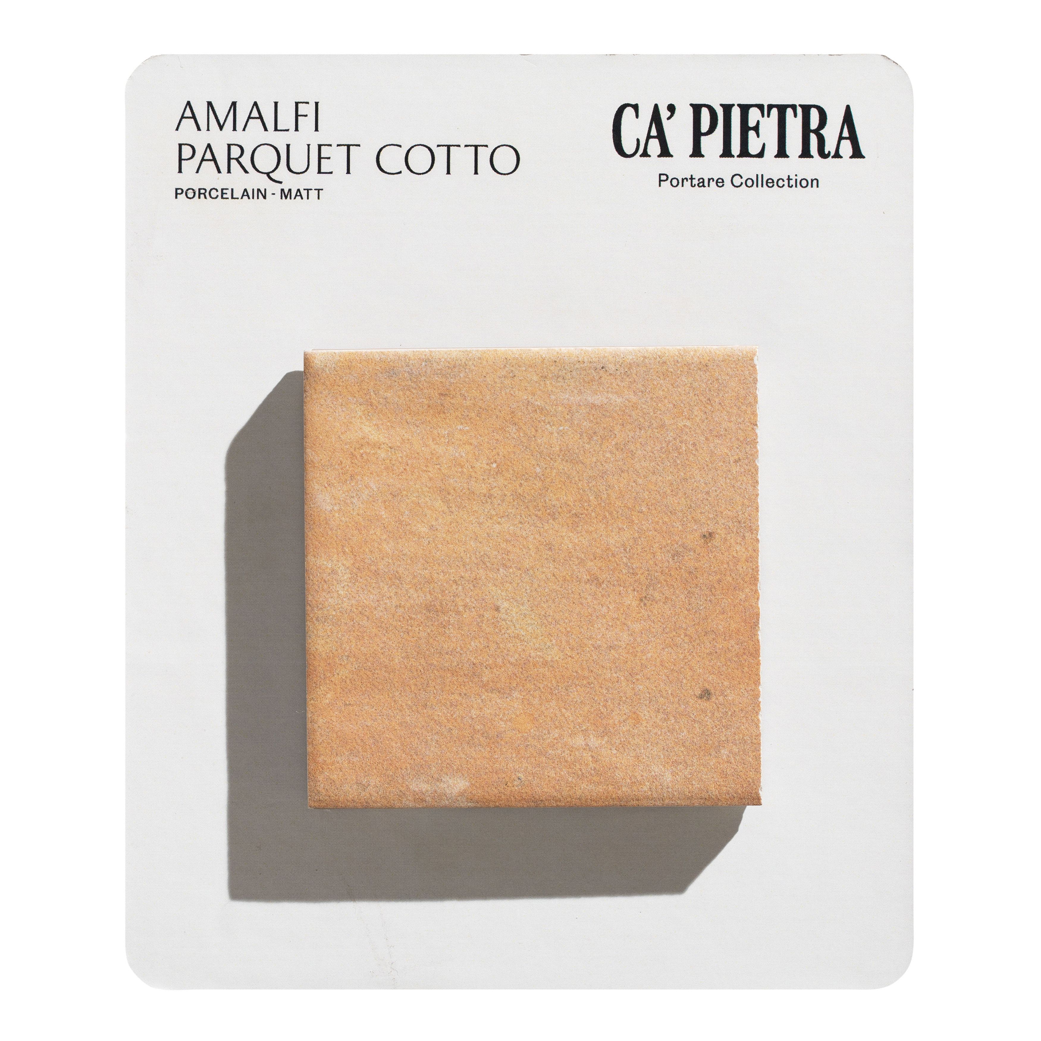 Ca’Pietra Amalfi Cotto Tan Matt Terracotta effect Porcelain Indoor Tile ...