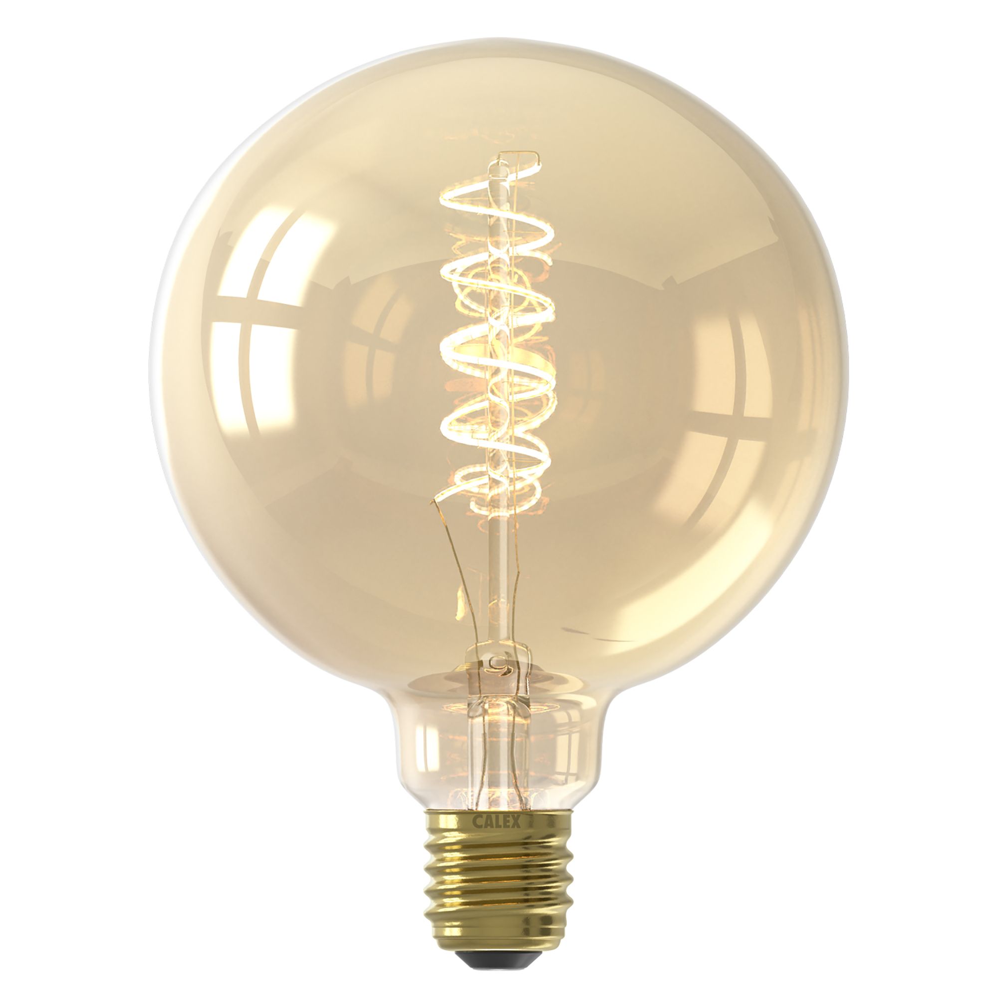 CALEX Lightbulb E27 0.25W 250lm 360° Clear Globe Warm white LED ...