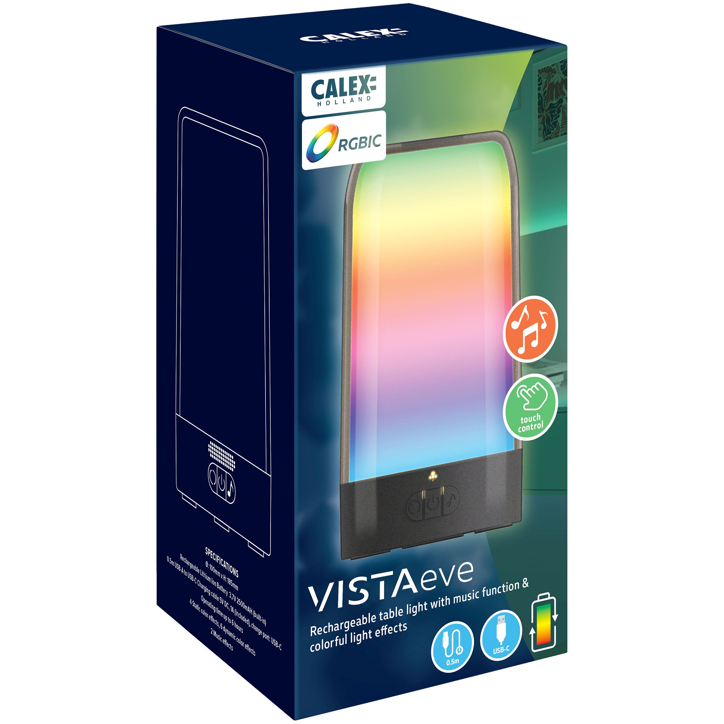 Calex RGB LED Table light