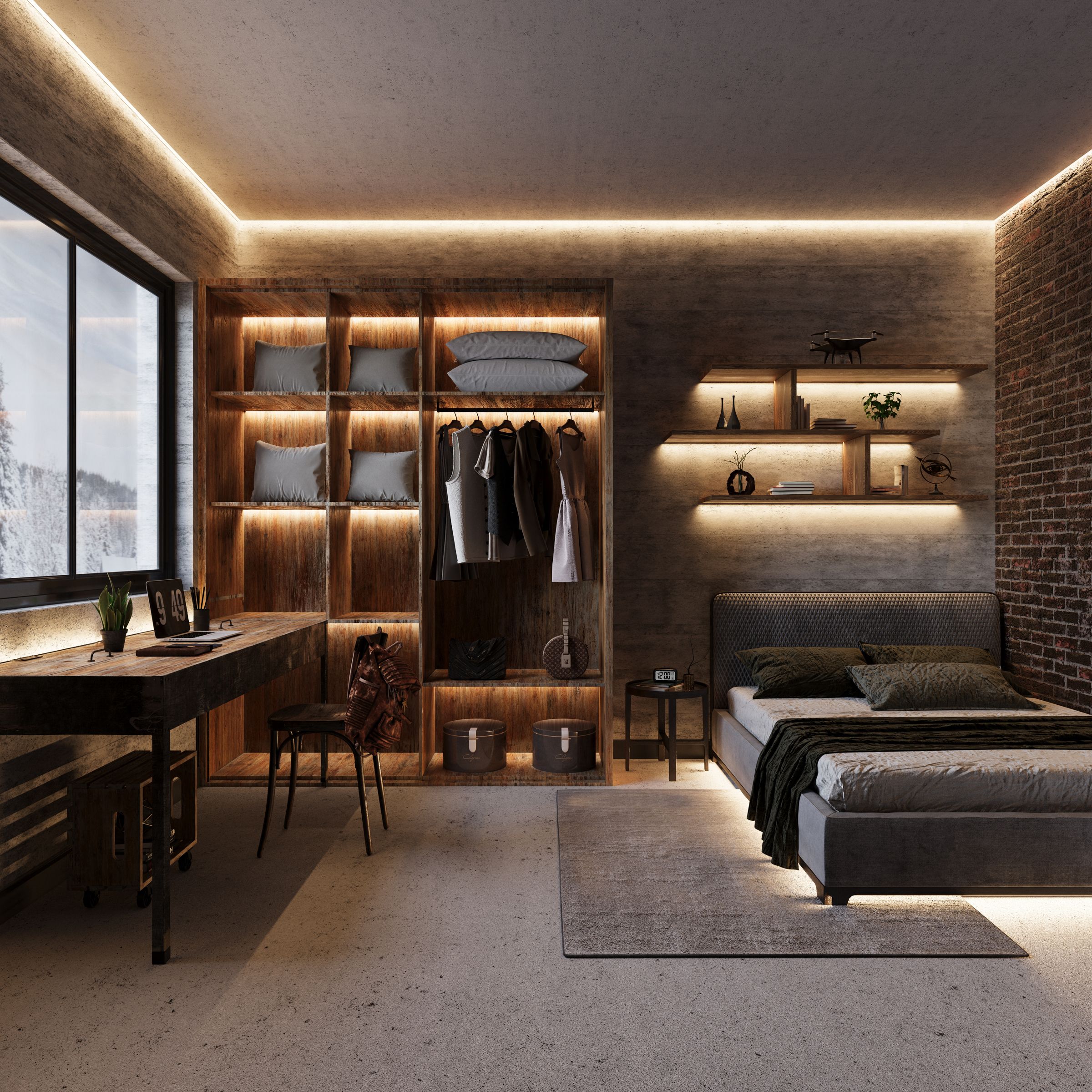 CALEX Vibey Edge Mains-powered LED Tunable white Strip light IP20 ...