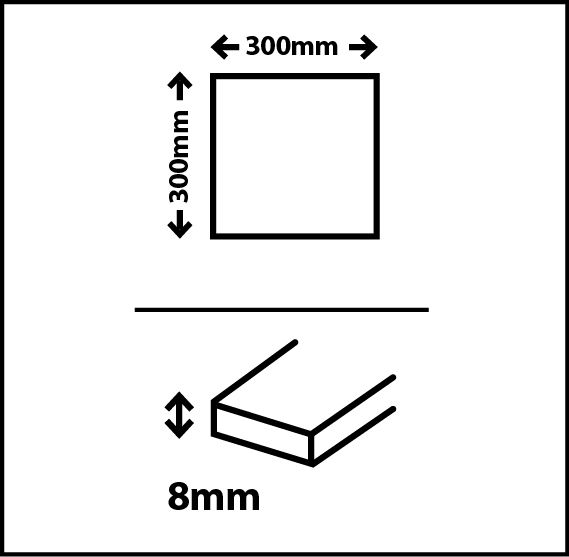 Camden Purple Stone effect Glass & marble Mosaic tile, (L)300mm (W ...