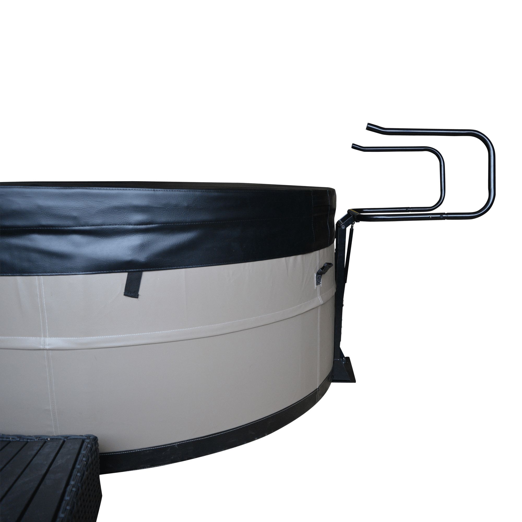 Canadian Spa Company Black Cradle mount Cover lifter