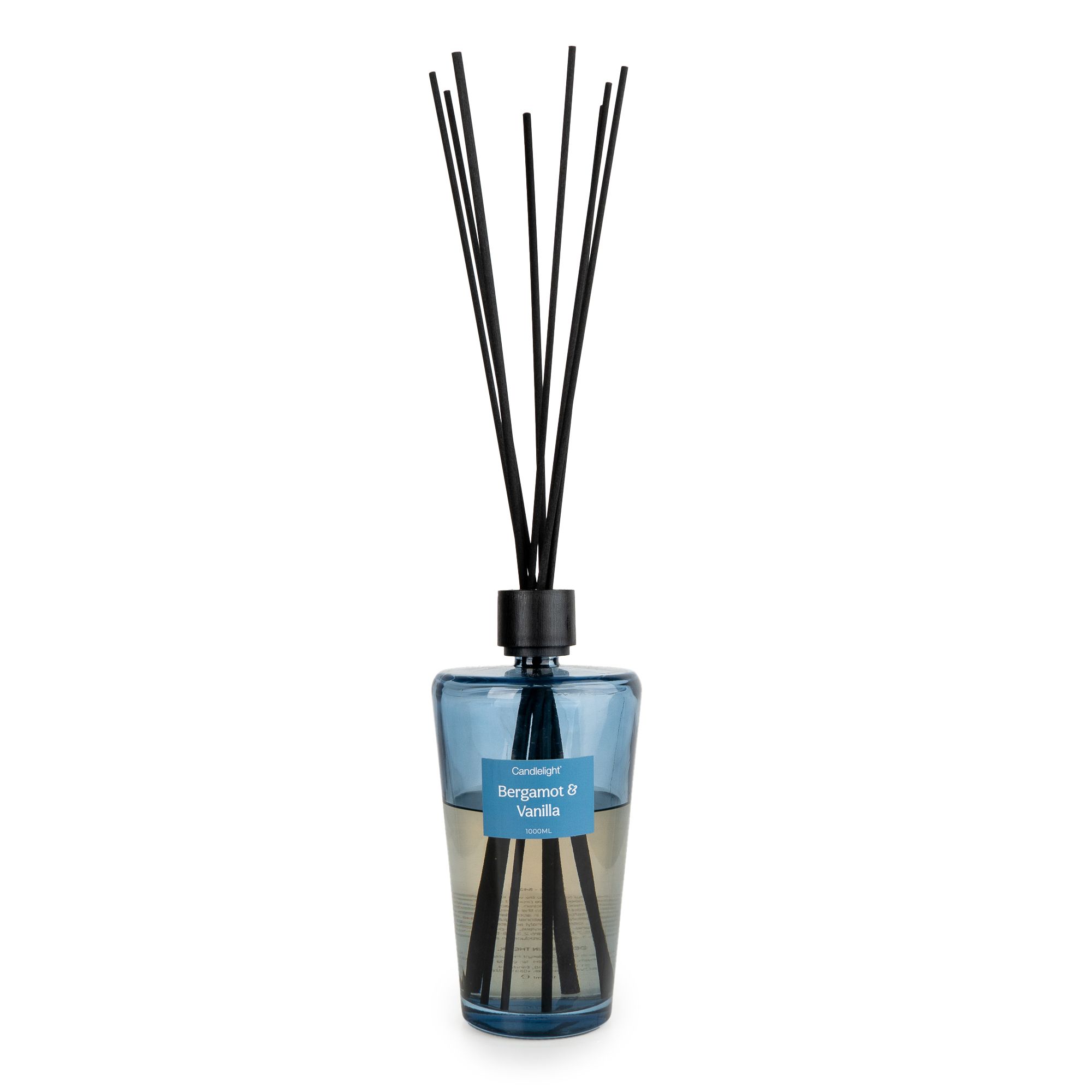 Candlelight Blue Bergamot & Vanilla Reed diffuser, 1000ml