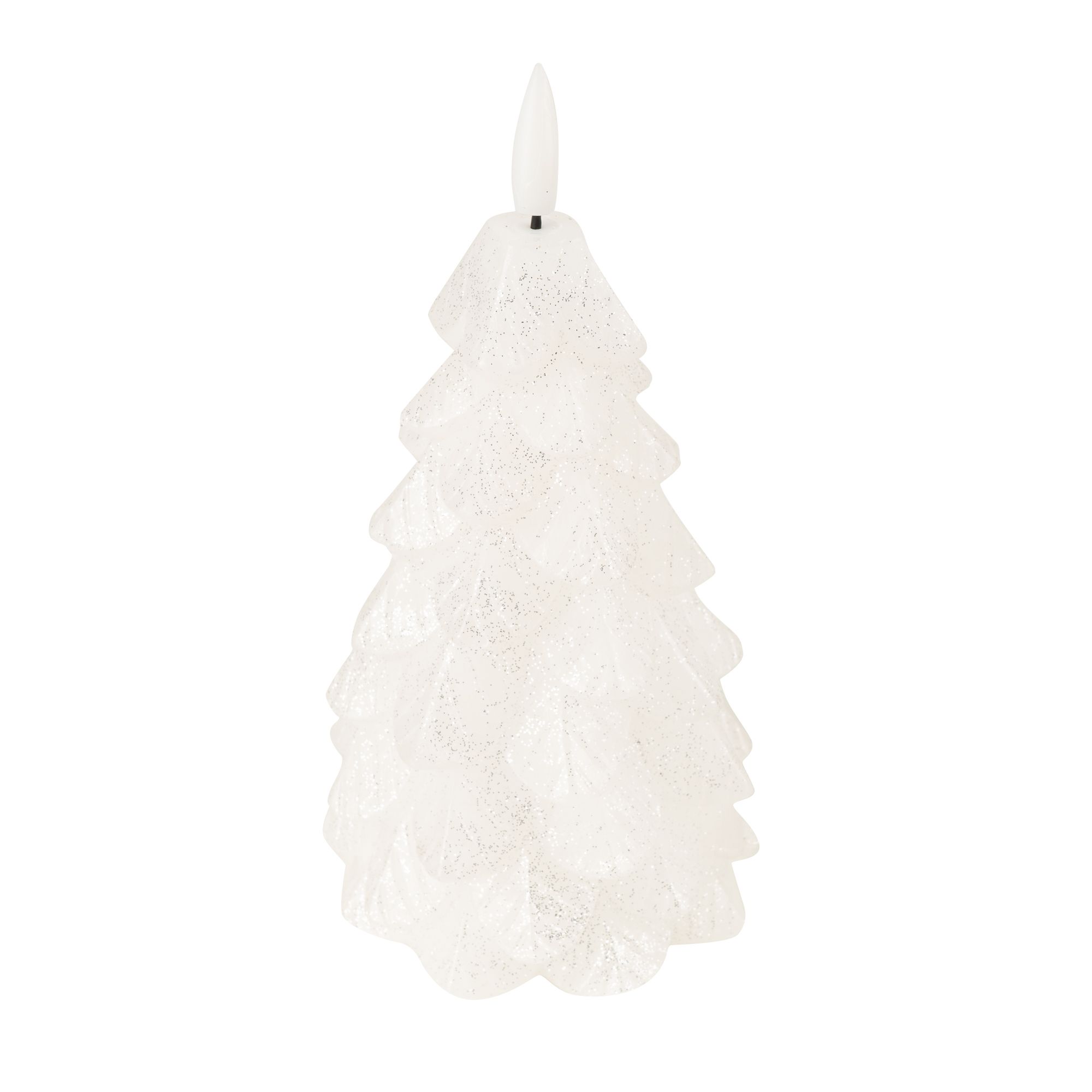 Candlelight Christmas tree Medium White LED Candle
