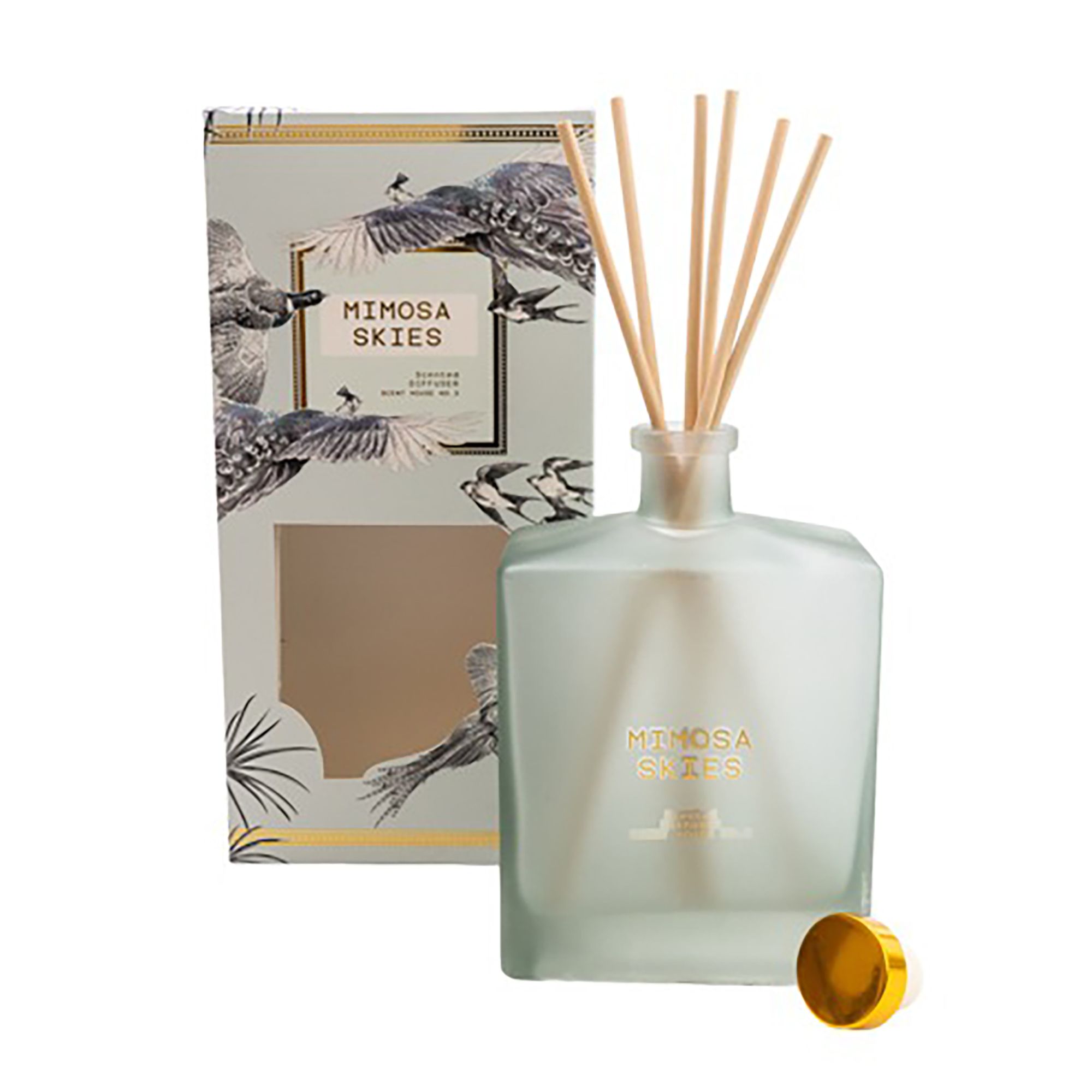 Candlelight Frosted Sage Mimosa Skies Reed diffuser, 500ml | DIY at B&Q