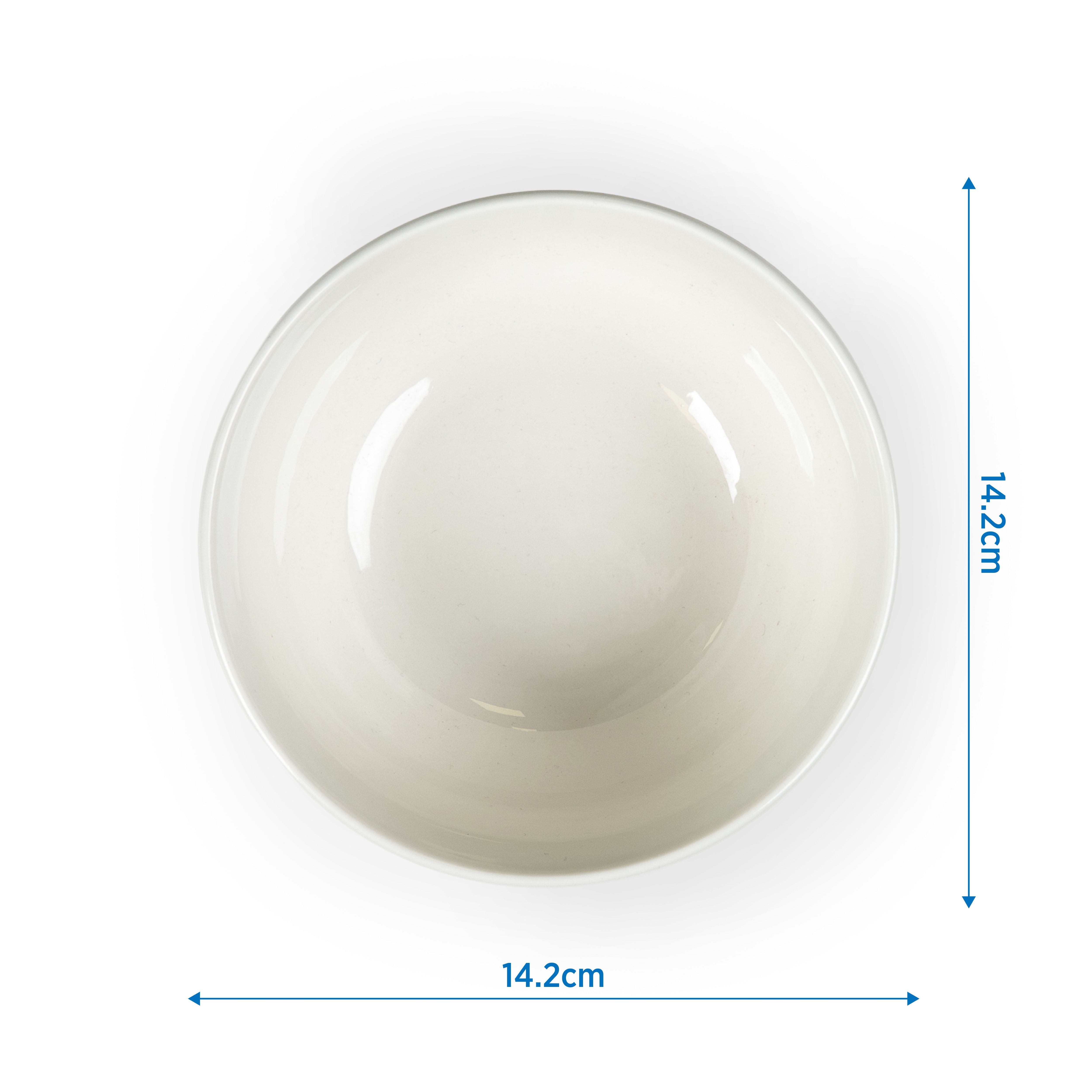 Candlelight Patterned White porcelain 12 piece Dinnerware set