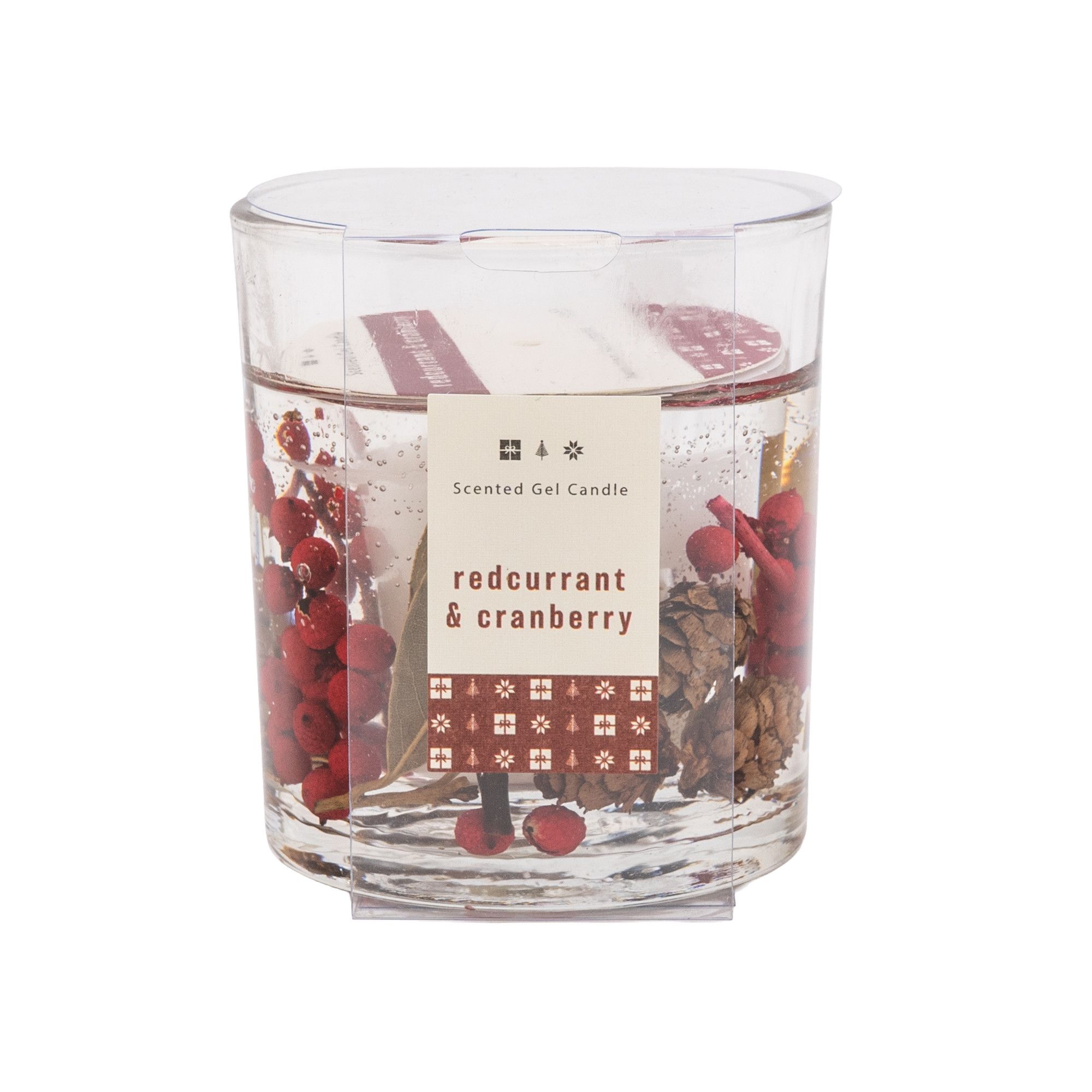 Candlelight Red Redcurrant & cranberry Small Filled candle, 0.5g | DIY ...