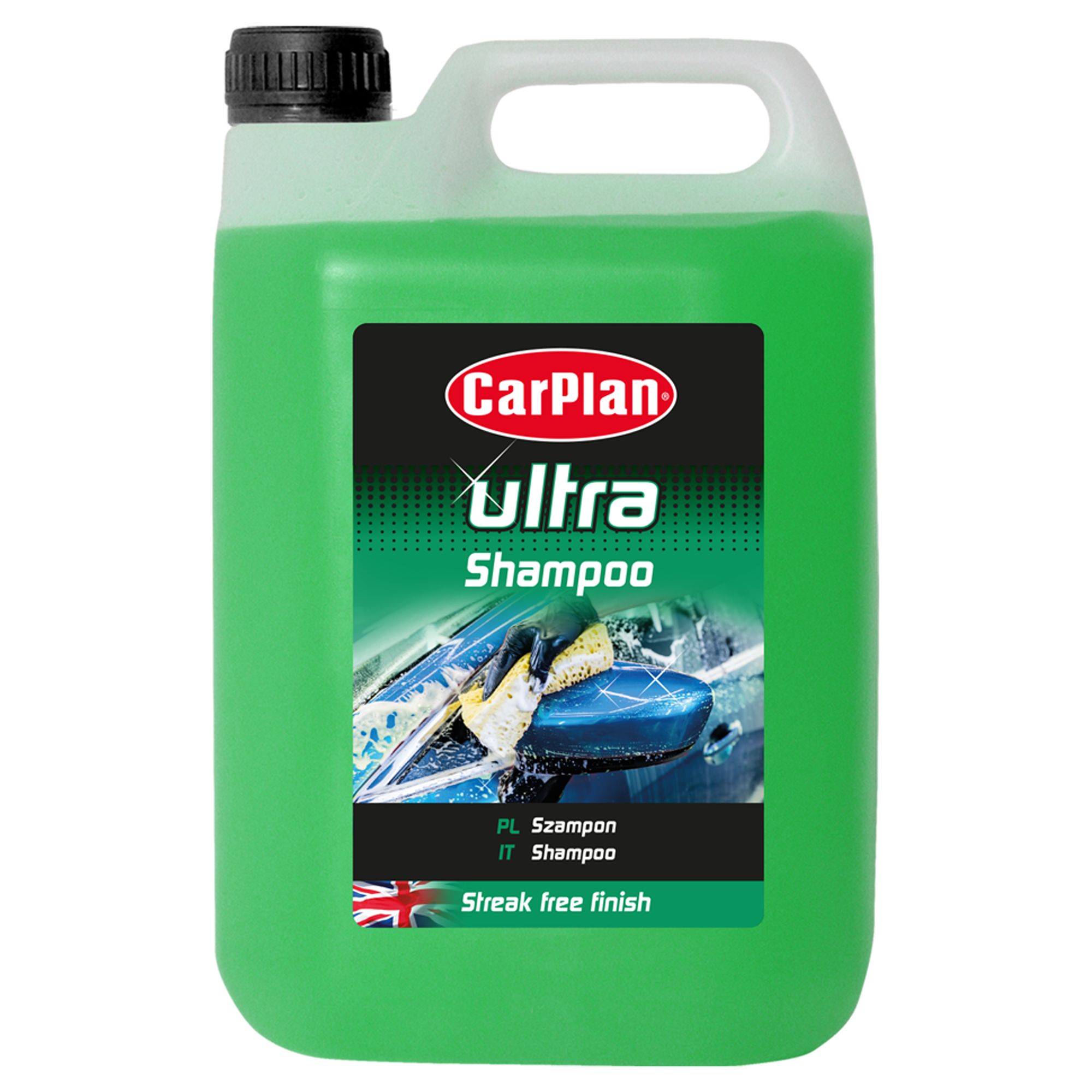 CarPlan Ultra Paintwork & wheels Car shampoo, 5L Bottle
