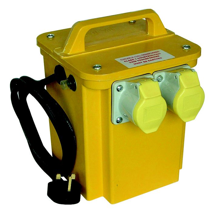 Carroll & Meynell Yellow 750VA Site transformer