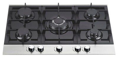 Cata GHDFF70AL 68.4cm Gas Hob - Stainless steel